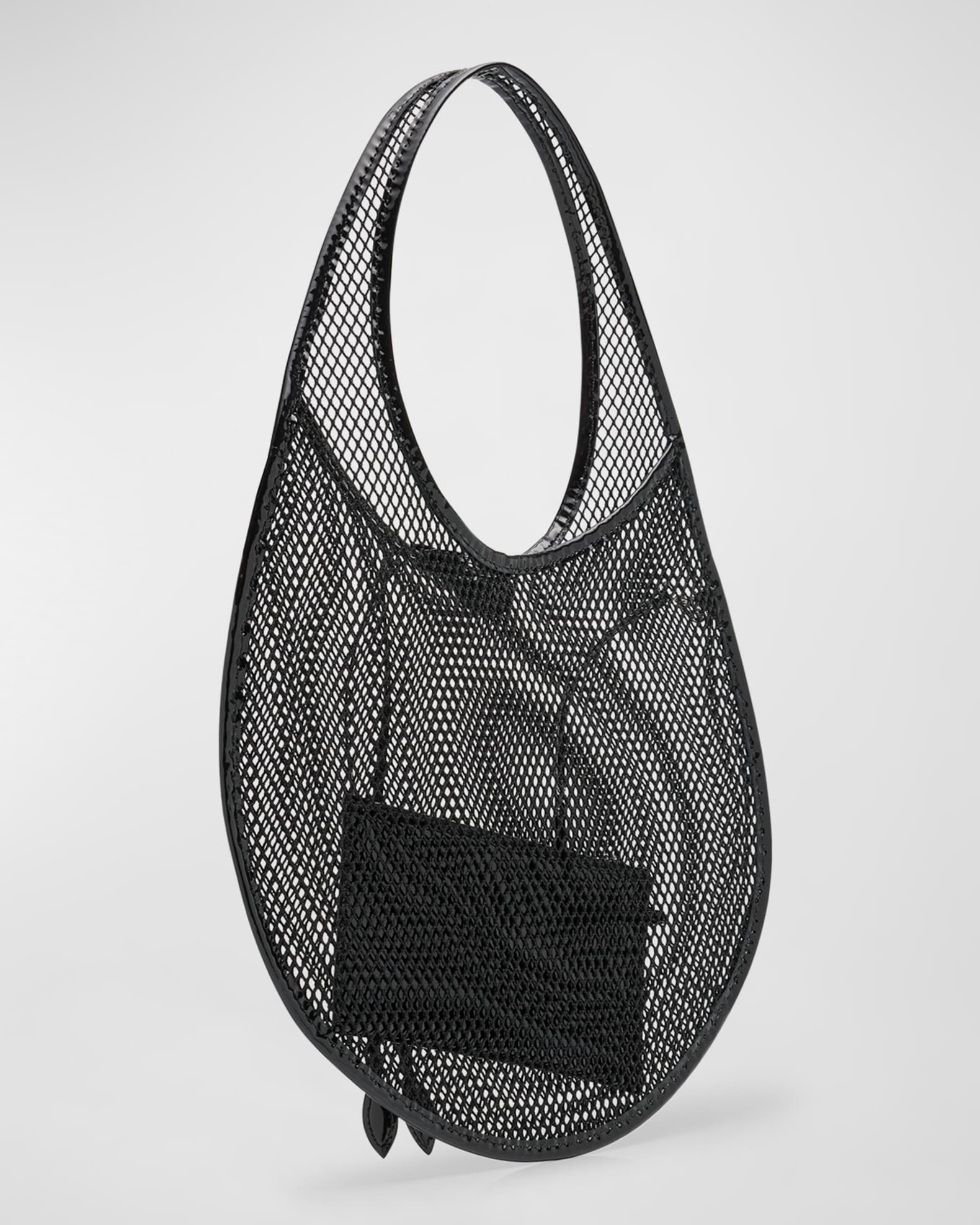 ALAIA One Piece Medium Fish Net Bag | Neiman Marcus