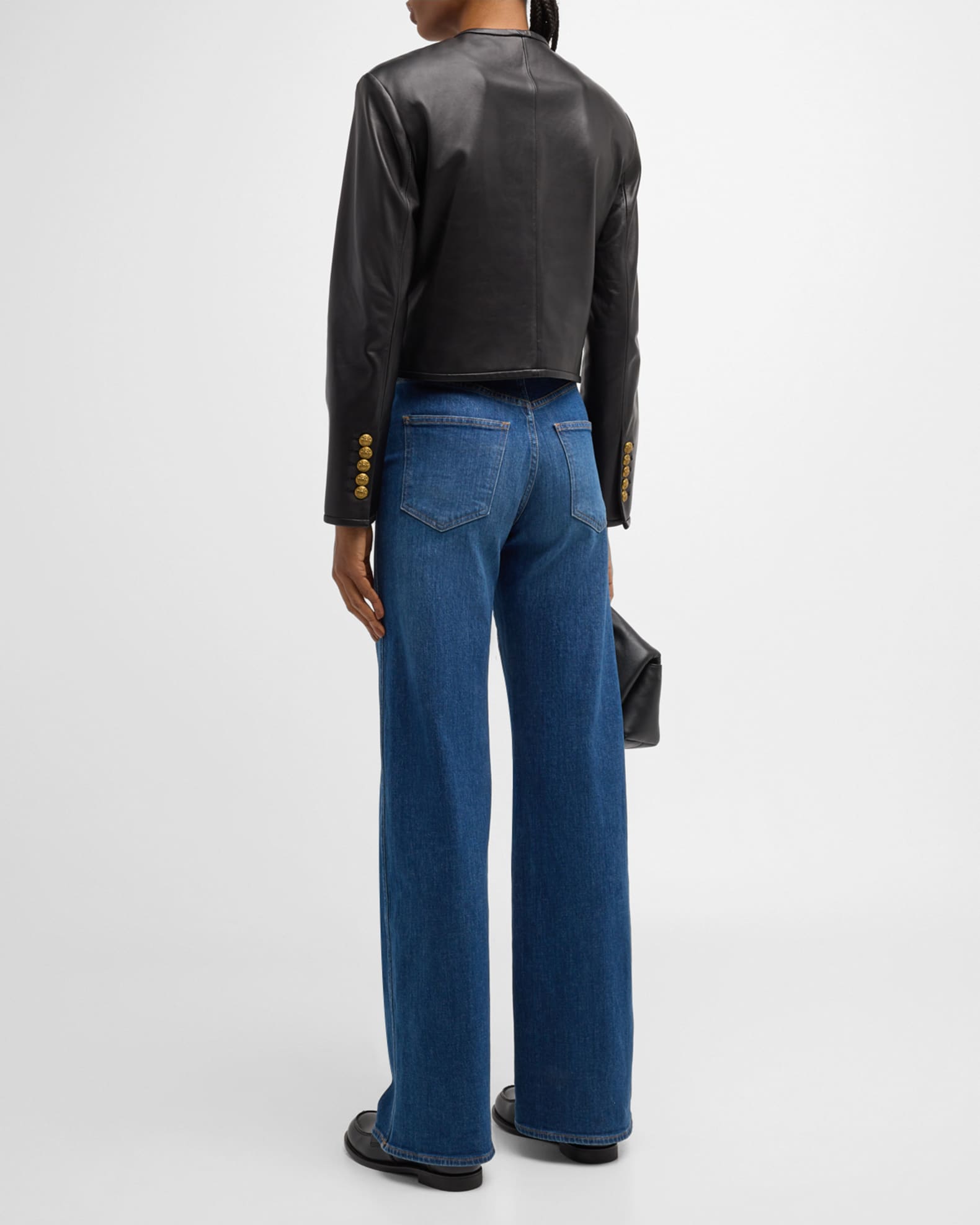 Veronica Beard Andrea Leather Jacket | Neiman Marcus