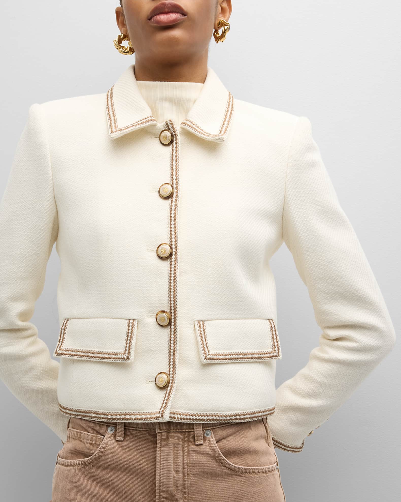 Veronica Beard Makayla Tailored Jacket | Neiman Marcus