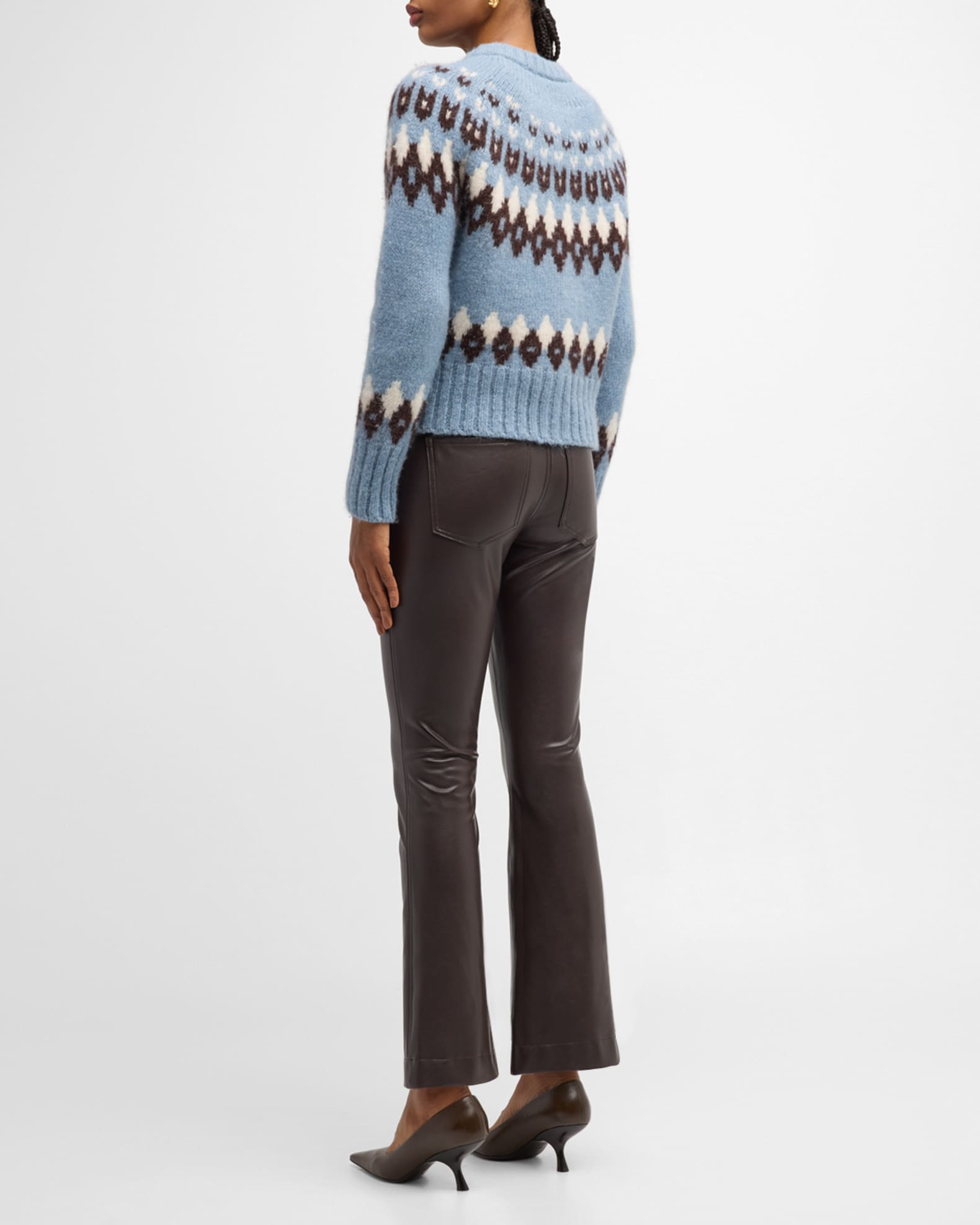 Veronica Beard Christina Fair Isle Cardigan | Neiman Marcus
