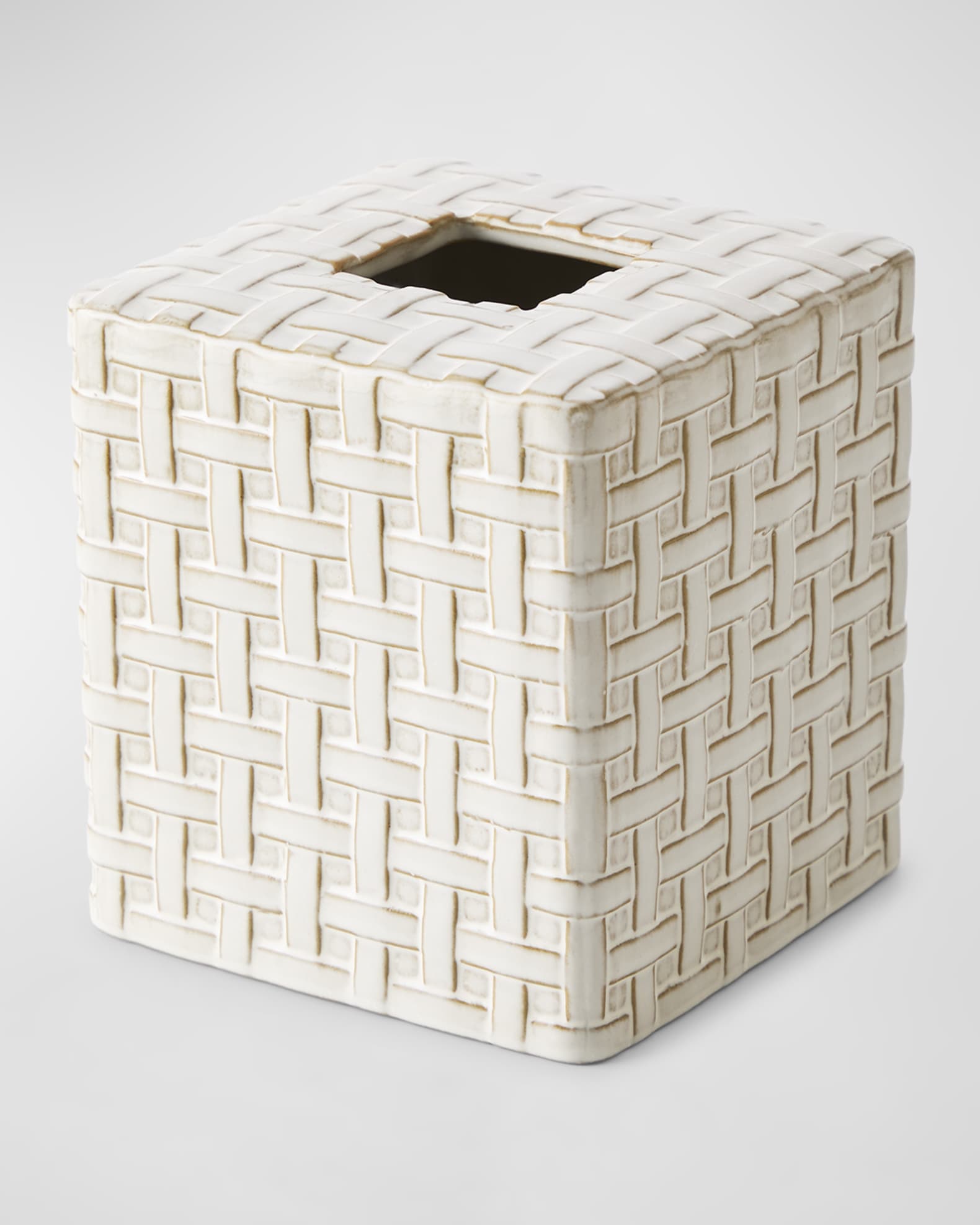 Kassatex Cane Tissue Holder | Neiman Marcus