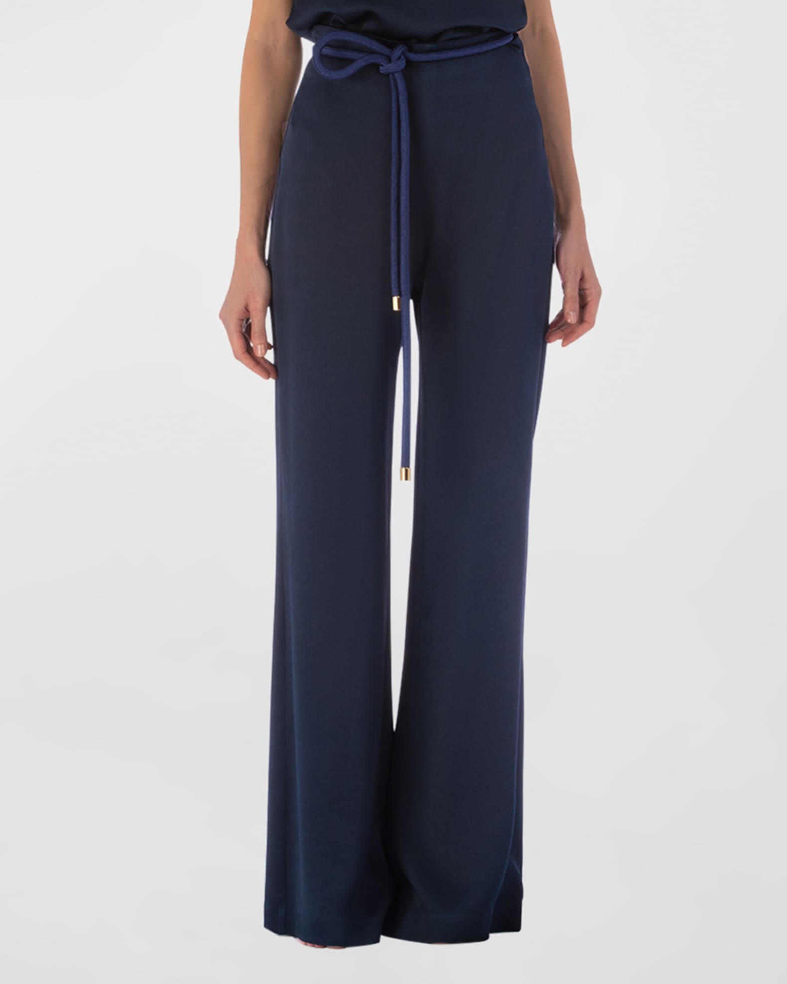 Silvia Tcherassi Palermo High-Rise Wide-Leg Pants | Neiman Marcus
