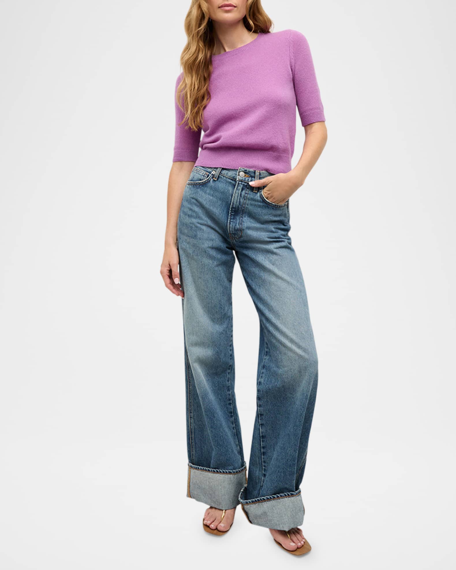 Veronica Beard Shana Cashmere Sweater | Neiman Marcus