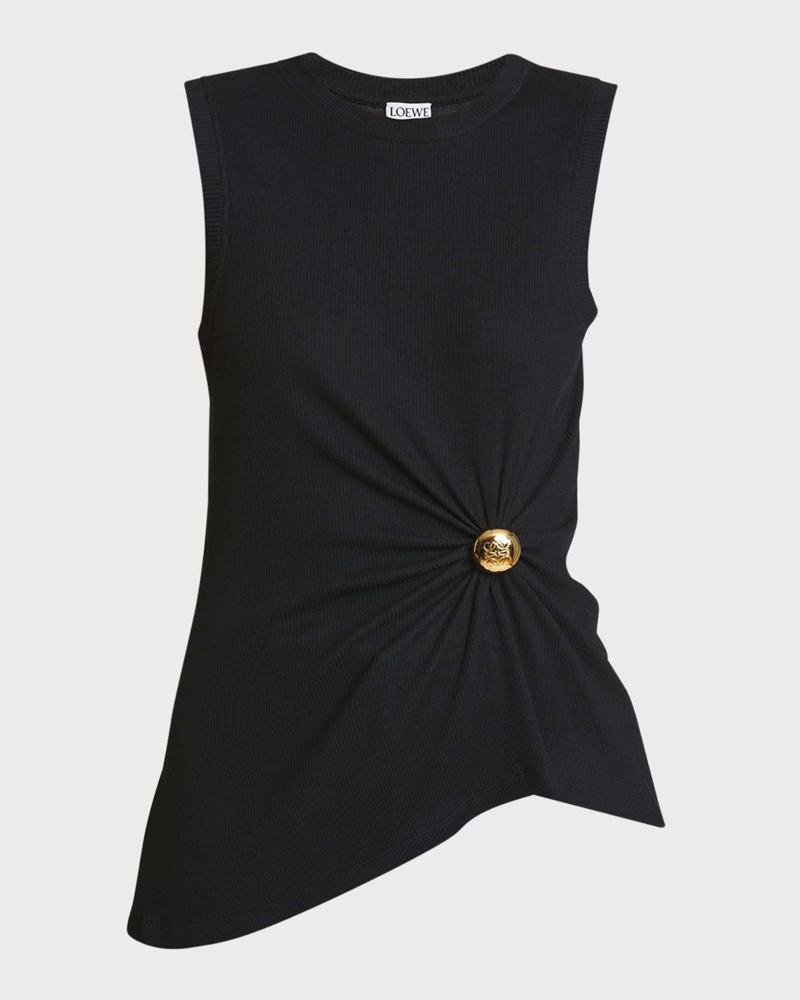 Loewe Draped Button Tank Top | Neiman Marcus