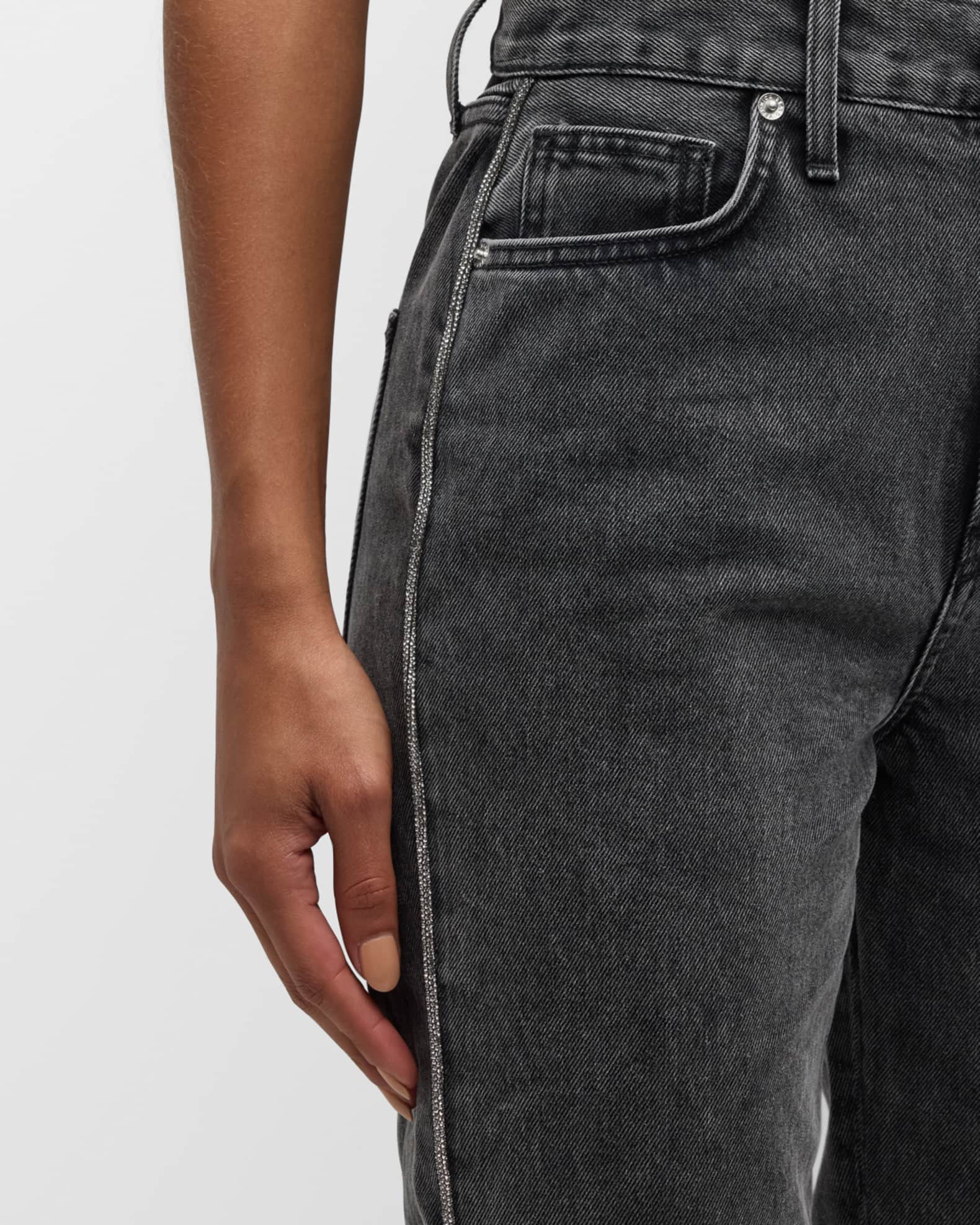 Veronica Beard Dylan High-Rise Straight Ankle Jeans | Neiman Marcus