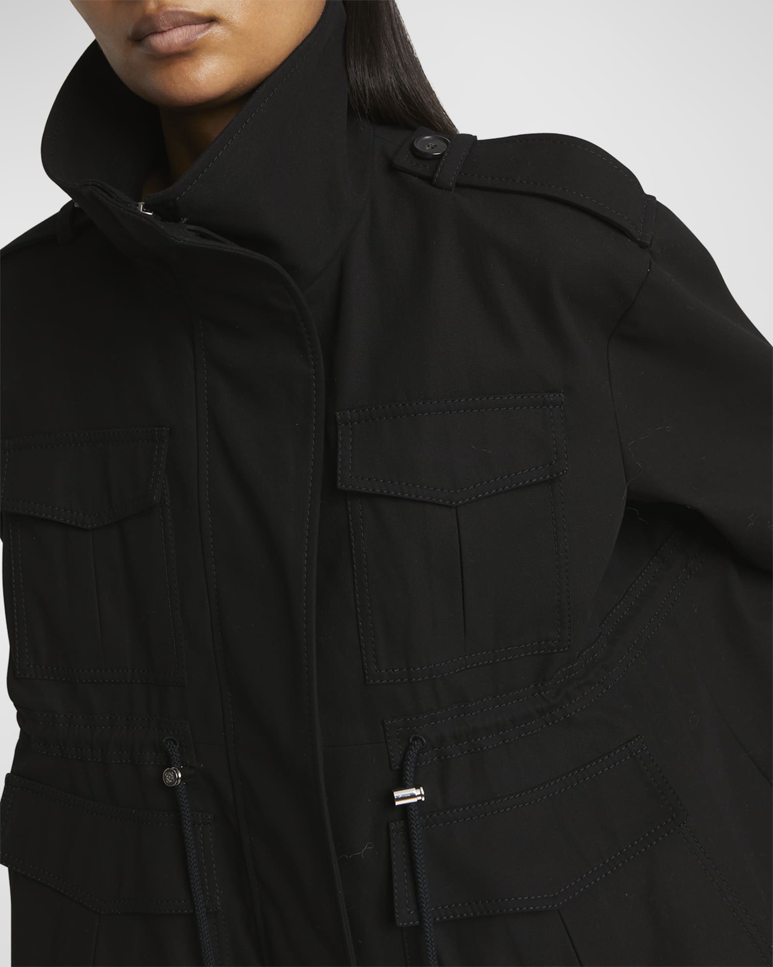 Loewe Parka Jacket with Cargo Pockets | Neiman Marcus