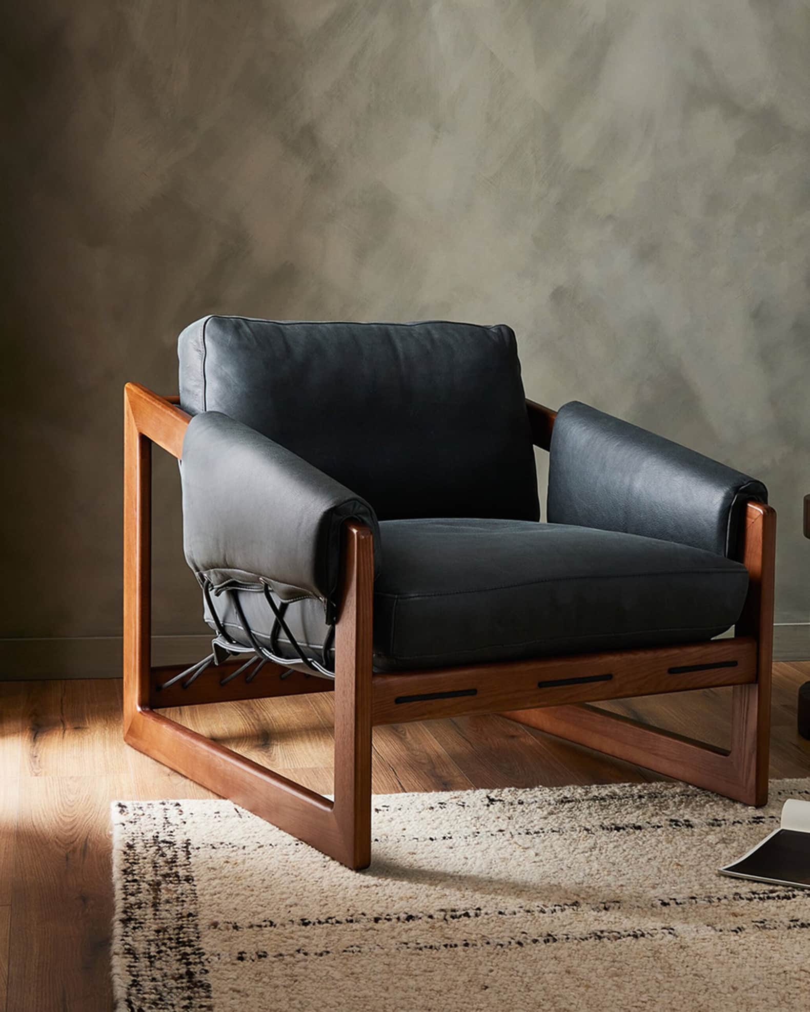 Four Hands Dustin Leather Chair | Neiman Marcus
