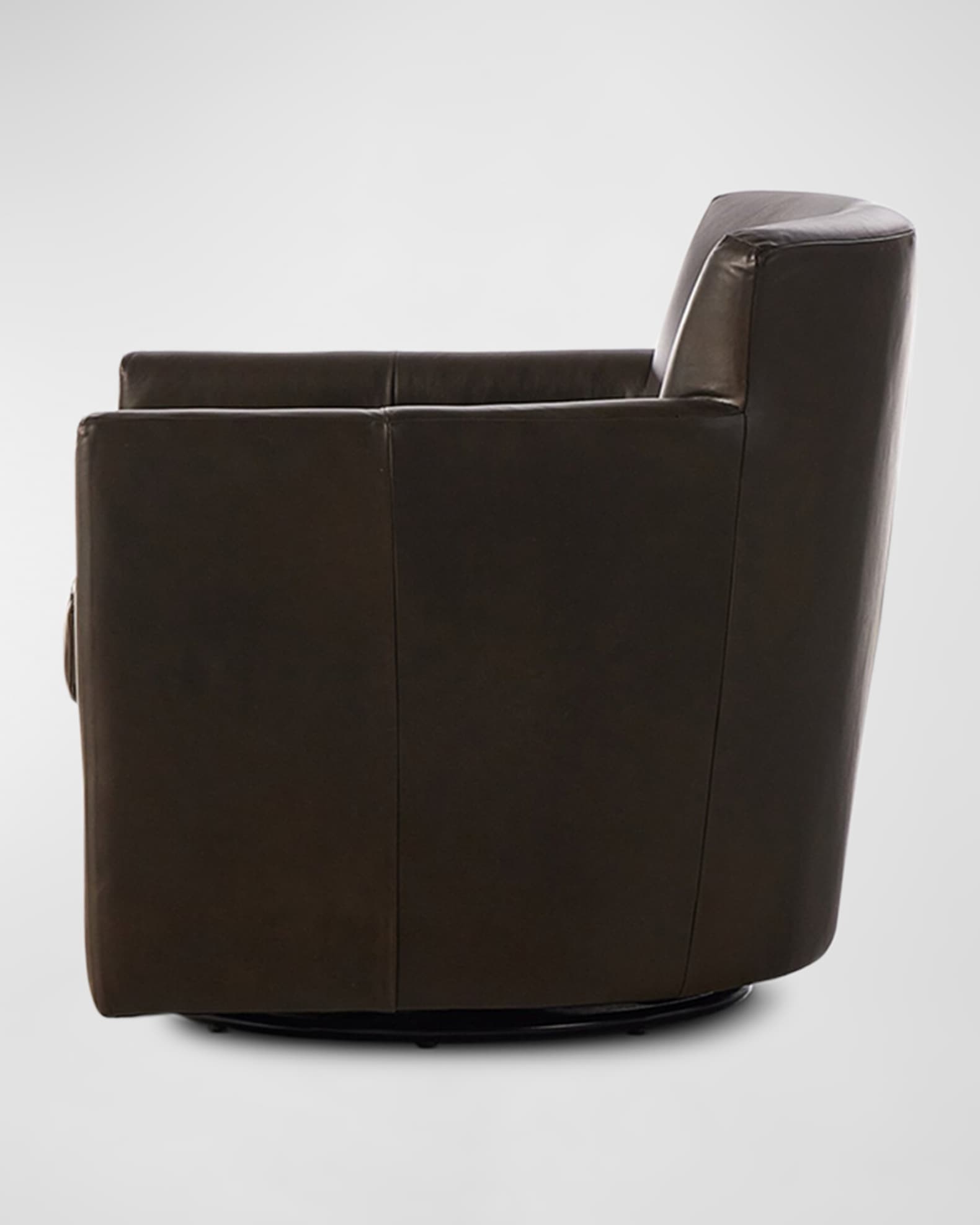 Four Hands Miriam Leather Swivel Chair | Neiman Marcus