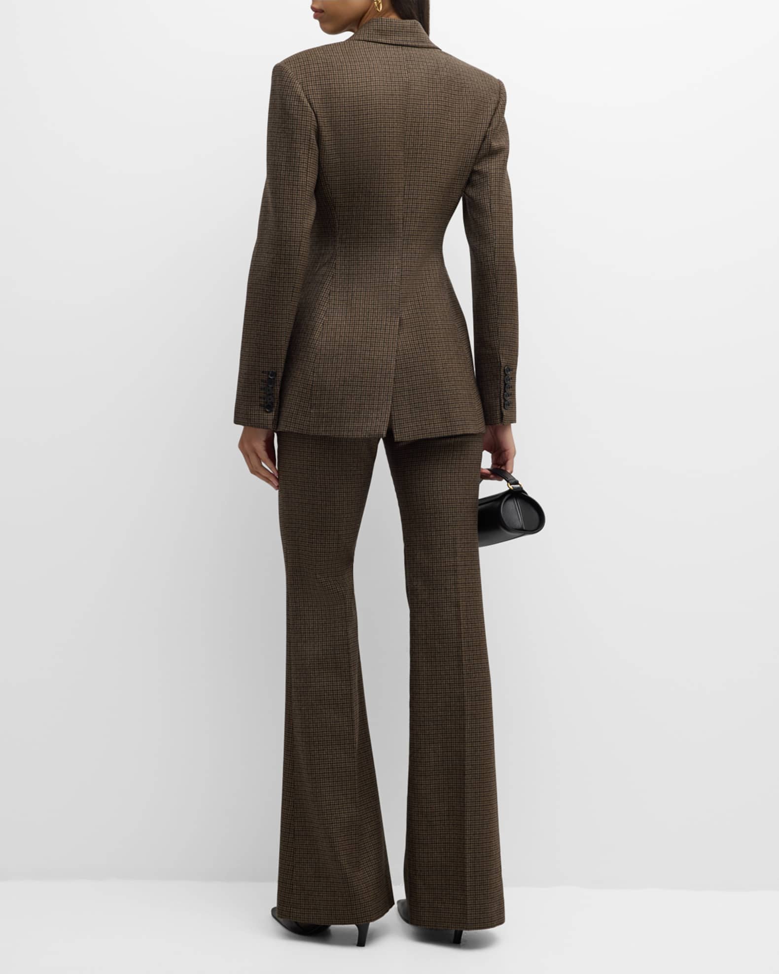 A.L.C. Maizie Flare Wool Pants | Neiman Marcus