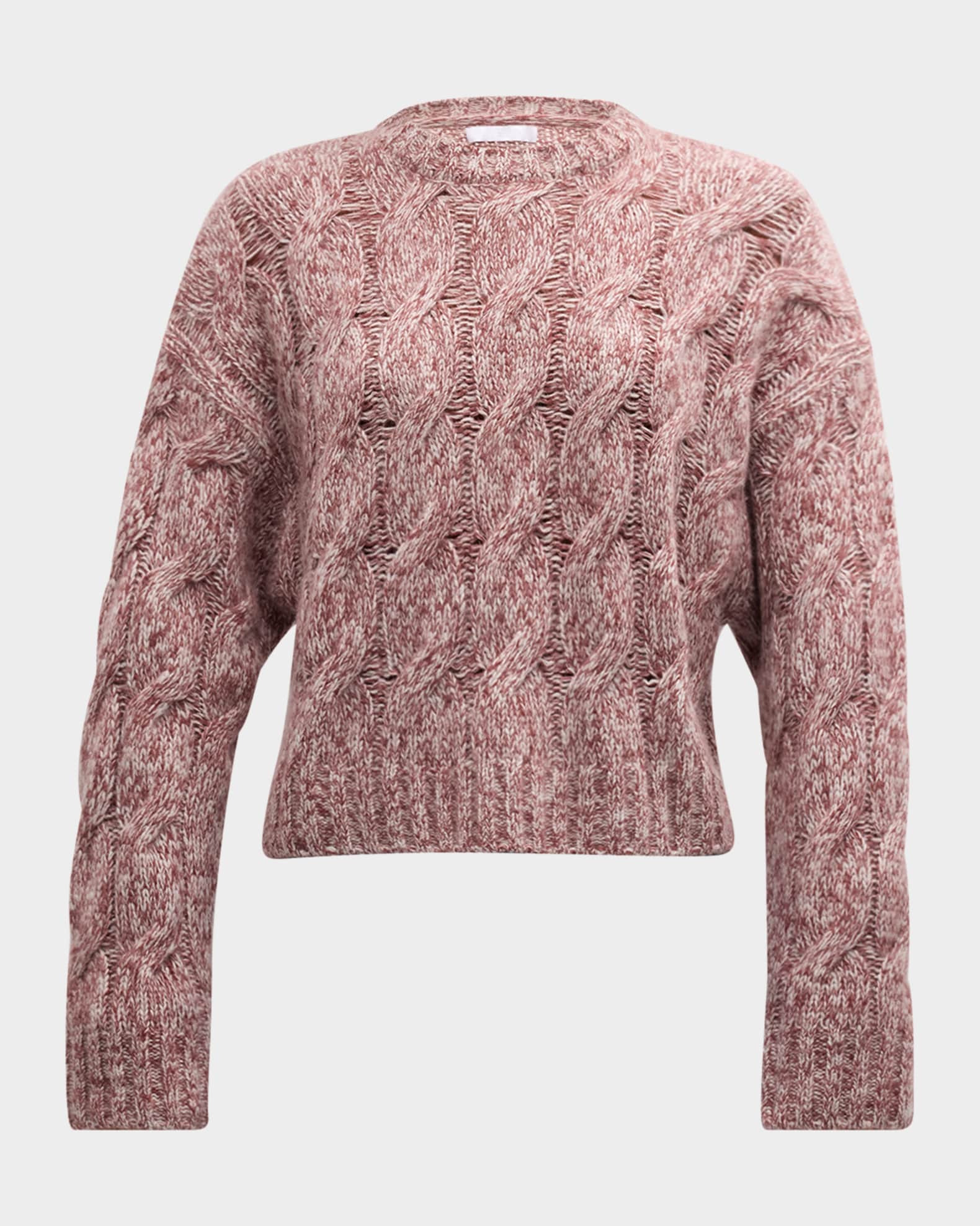 Sablyn Tristant Marled Cashmere Pullover | Neiman Marcus