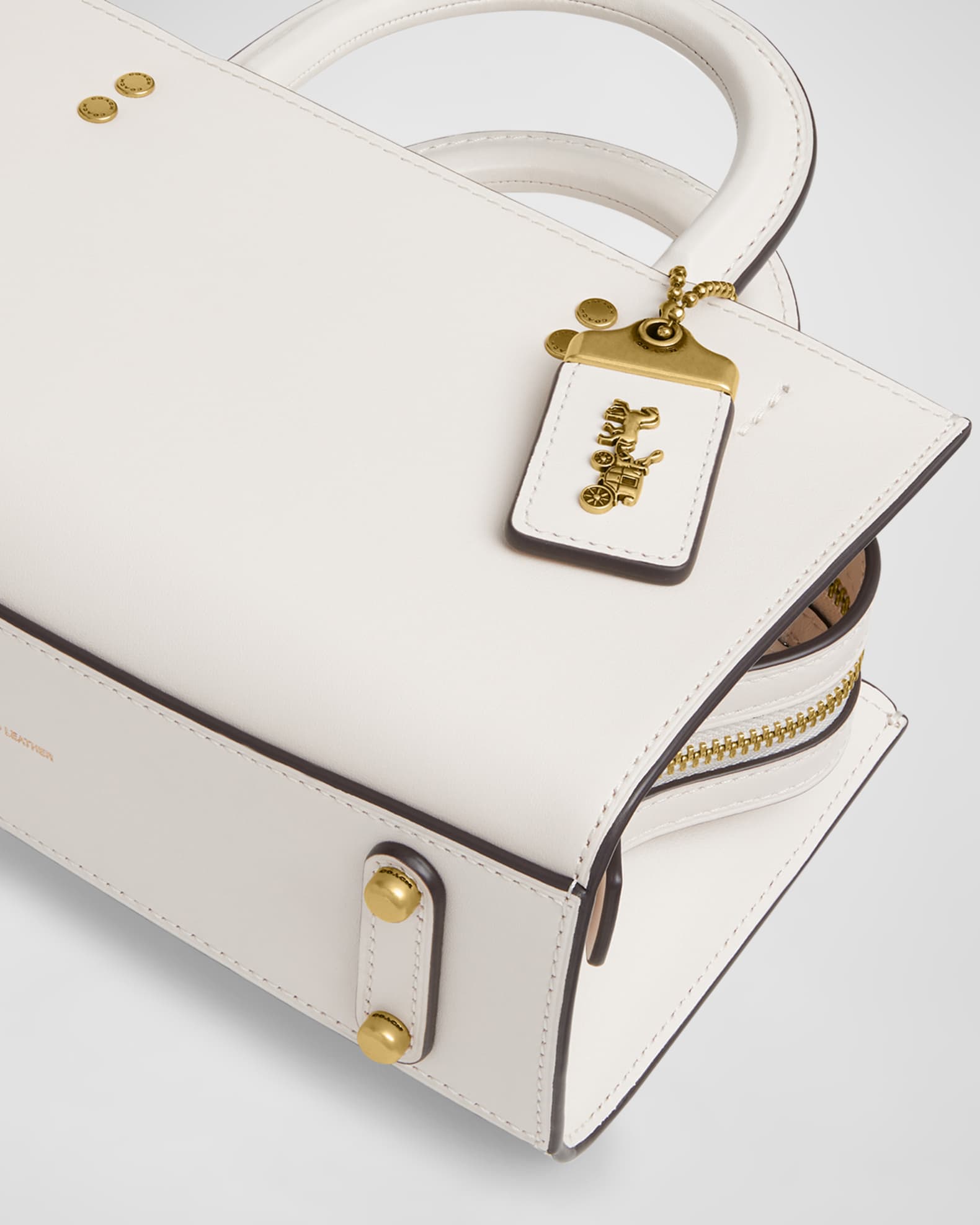 Coach Rogue 26 Glovetanned Leather Top-Handle Bag | Neiman Marcus