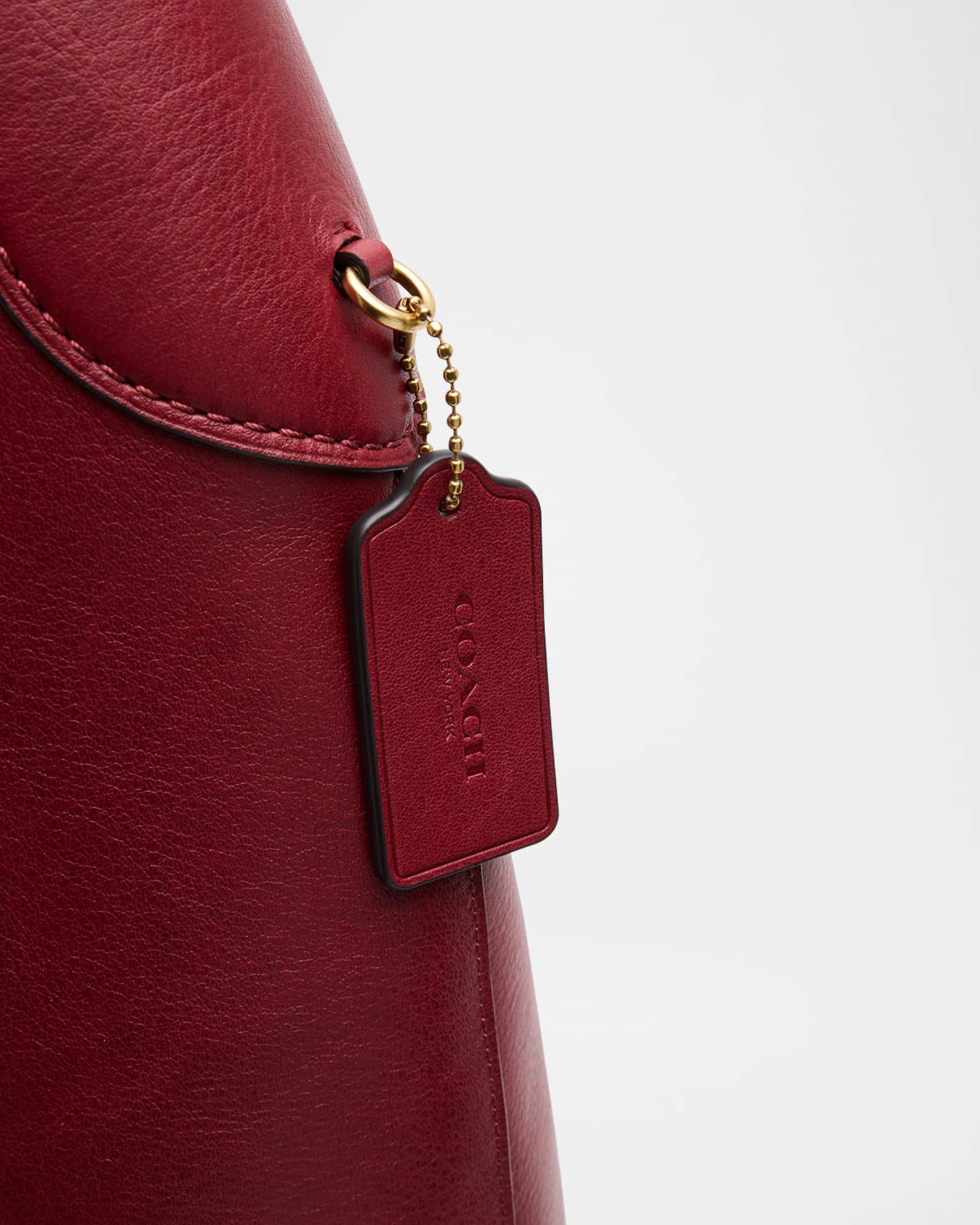 Coach Brooklyn 39 Grain Leather Shoulder Bag | Neiman Marcus