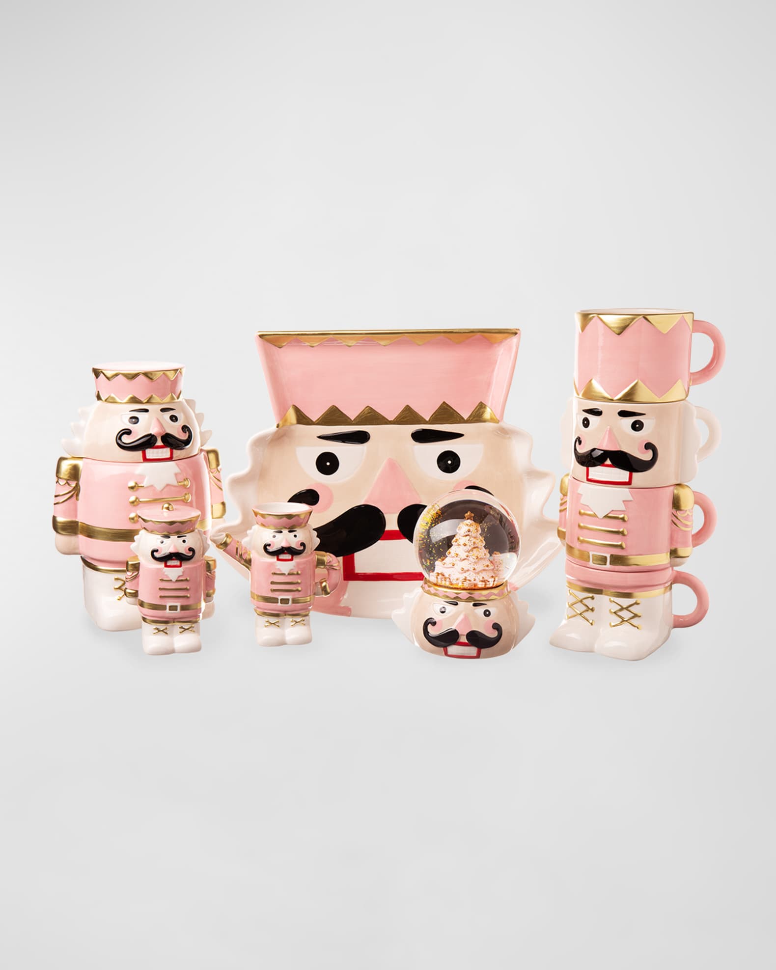 Neiman Marcus Nutcracker Sugar and Creamer Set | Neiman Marcus