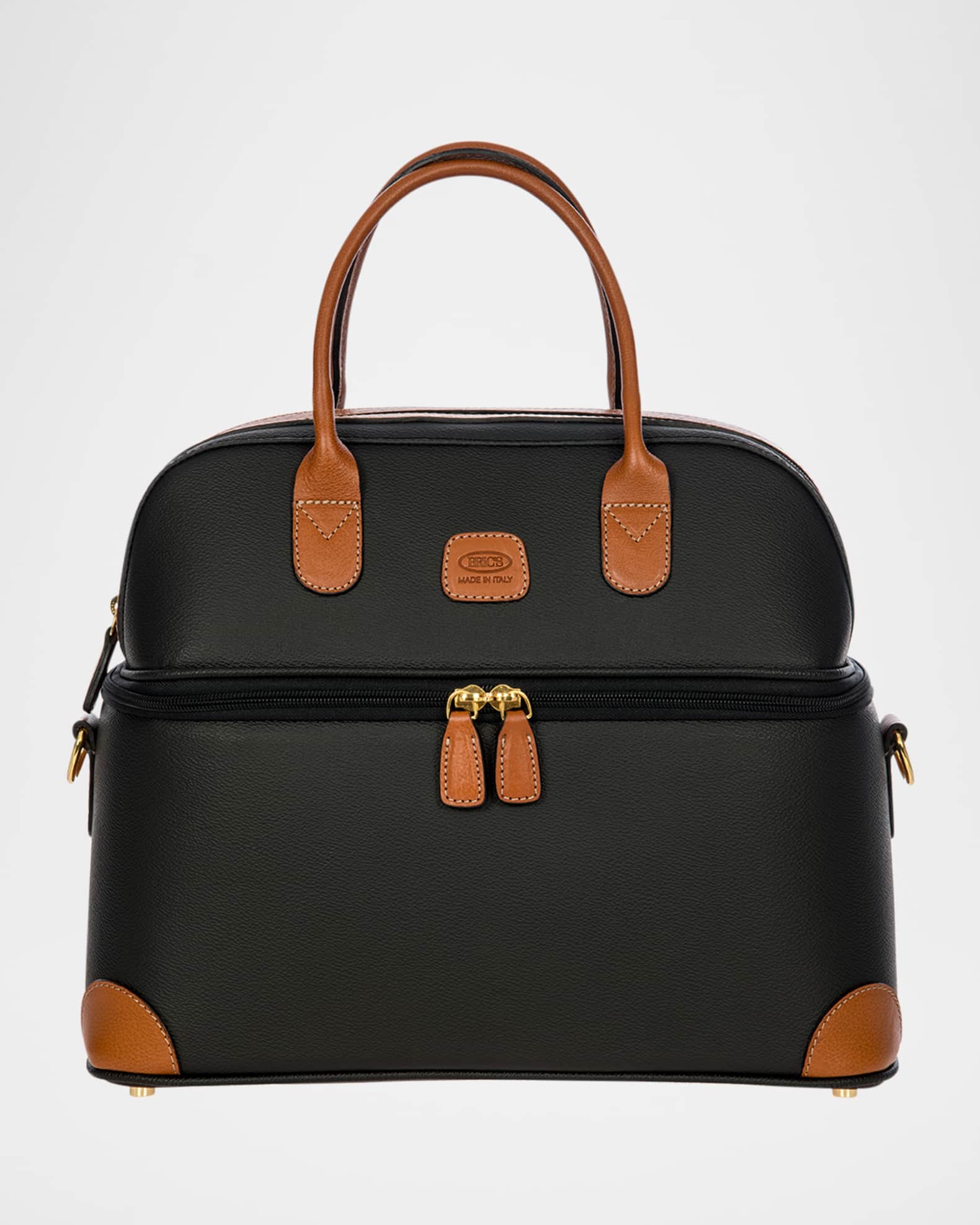 Bric's Firenze Faux Leather Tuscan Train Case | Neiman Marcus