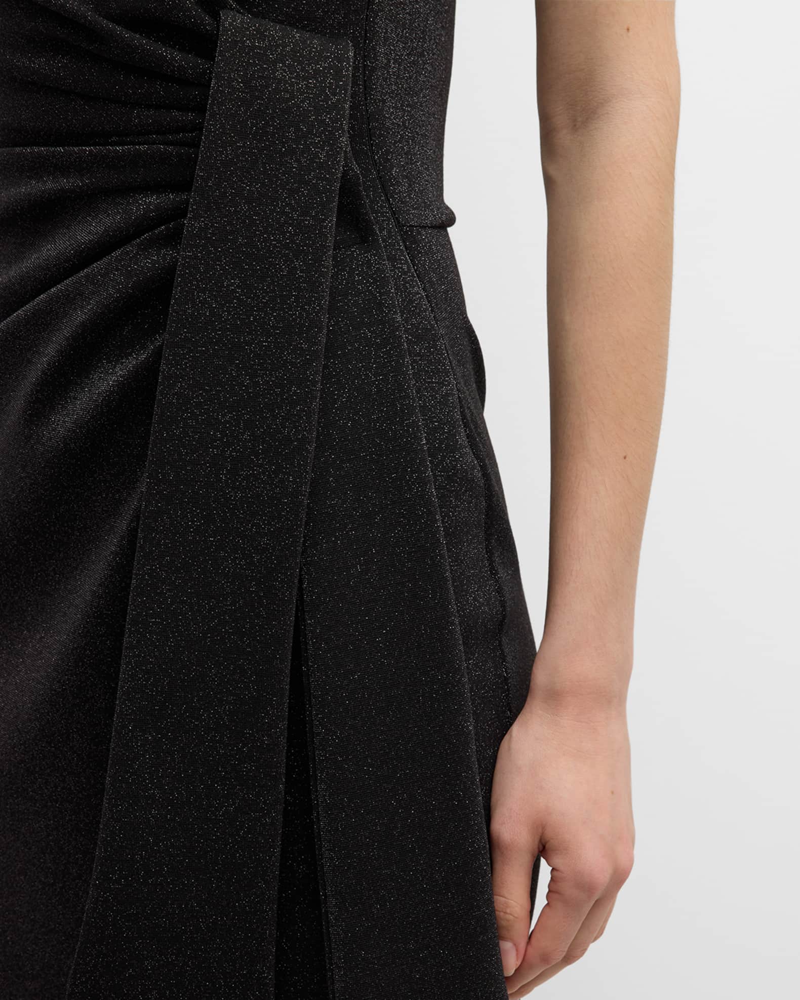 Chiara Boni La Petite Robe Strapless Shimmer Column Gown | Neiman Marcus