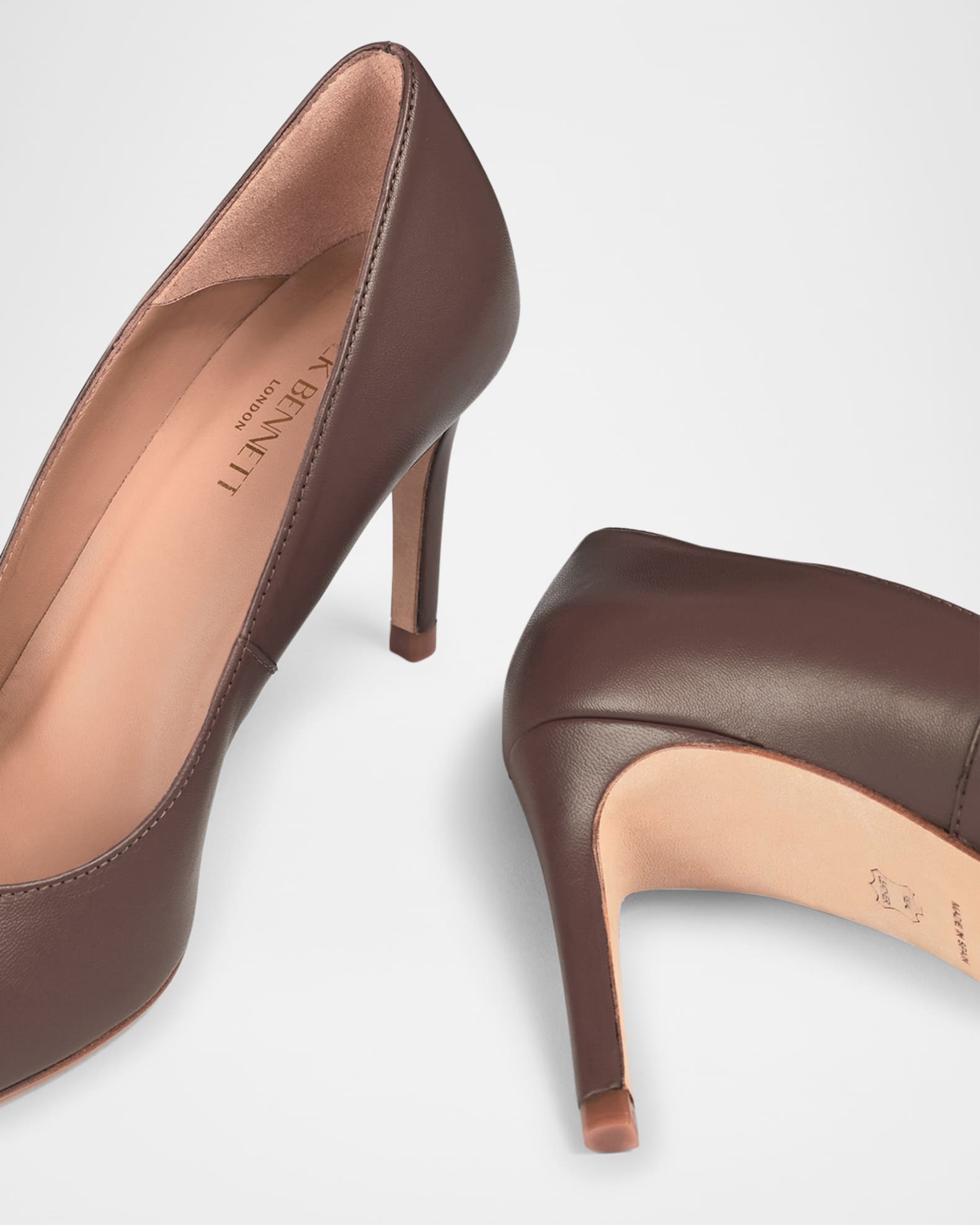 LK Bennett Floret Leather Stiletto Pumps | Neiman Marcus