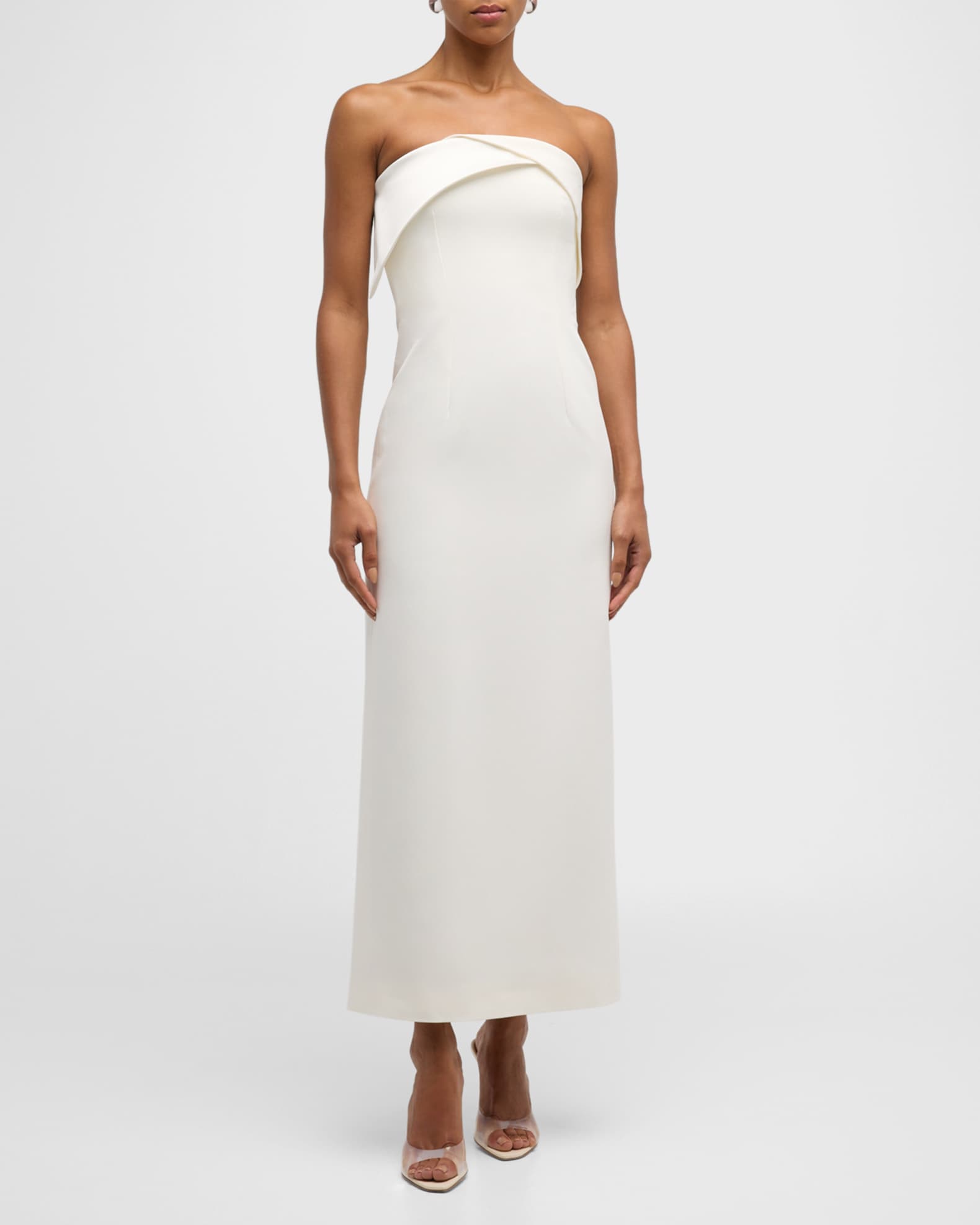 E.Stott Marcia Strapless Column Maxi Dress | Neiman Marcus