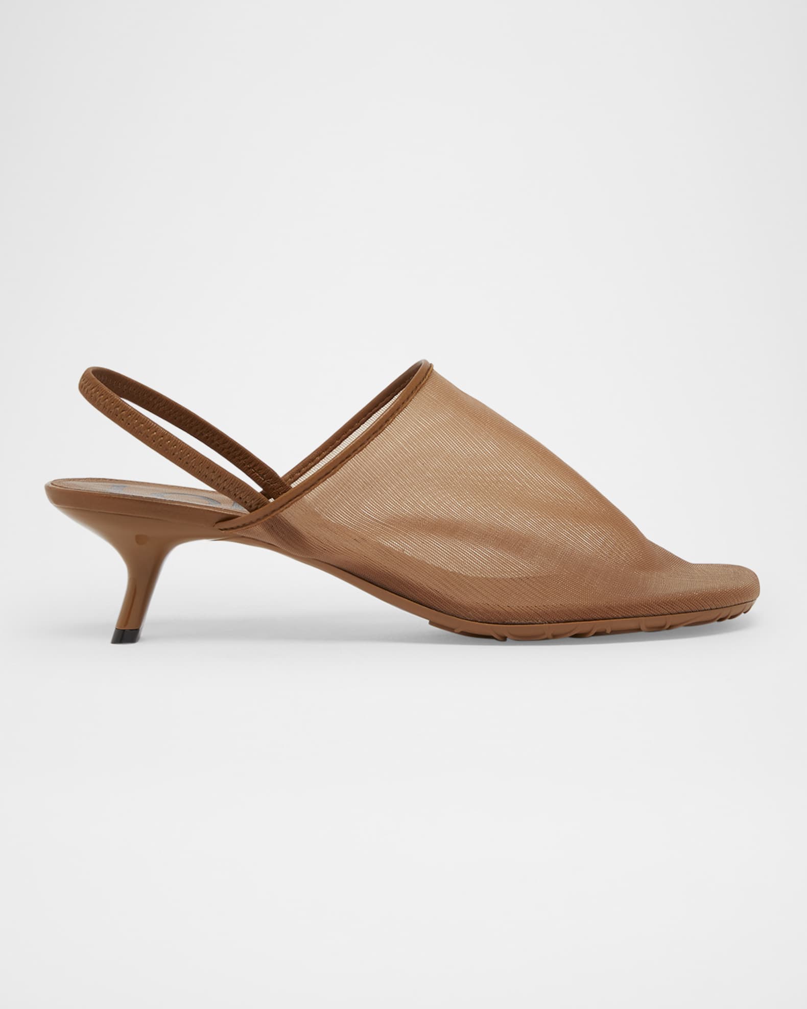 Loewe Petal Mesh Slingback Pumps | Neiman Marcus