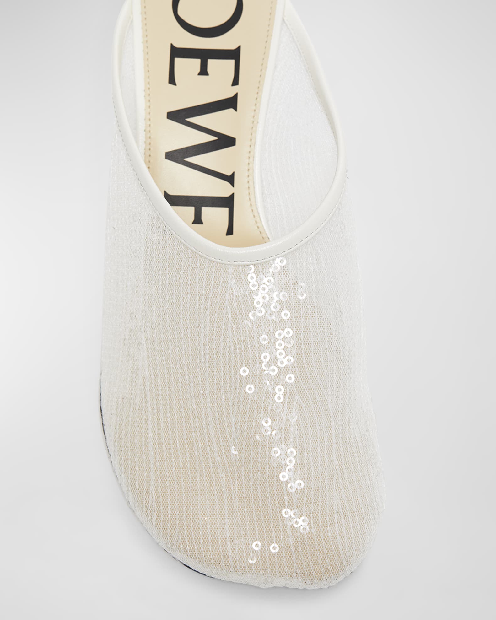 Loewe Toy Sequin Mule Pumps | Neiman Marcus