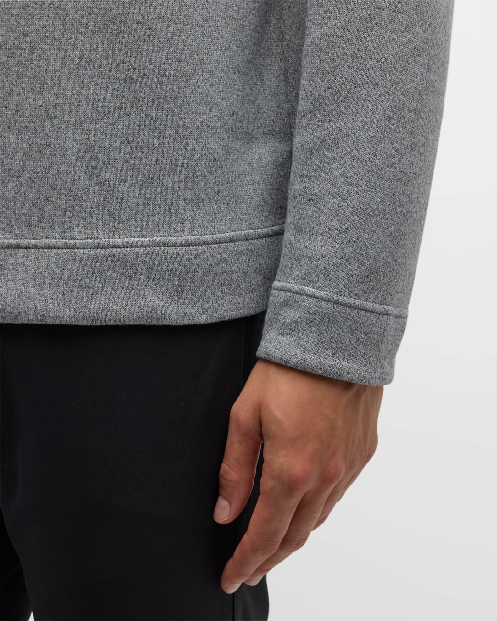 Peter Millar Men's Crown Fleece Quarter-Zip Sweater | Neiman Marcus