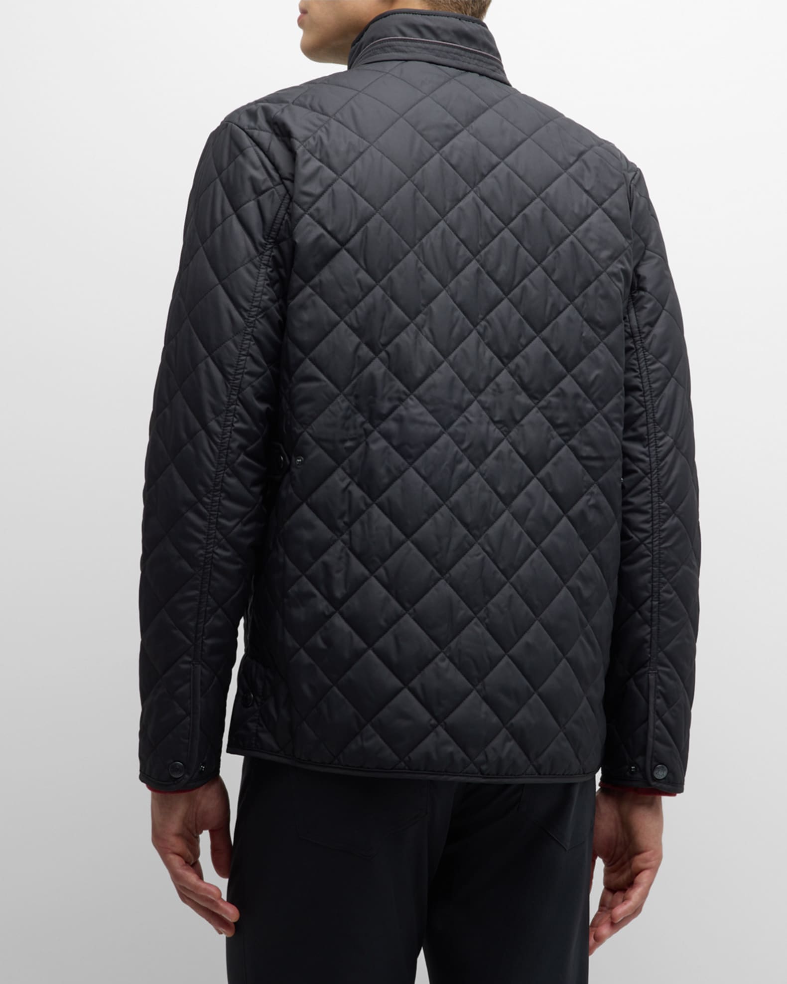 Peter Millar Men's Suffolk Quilted Coat | Neiman Marcus