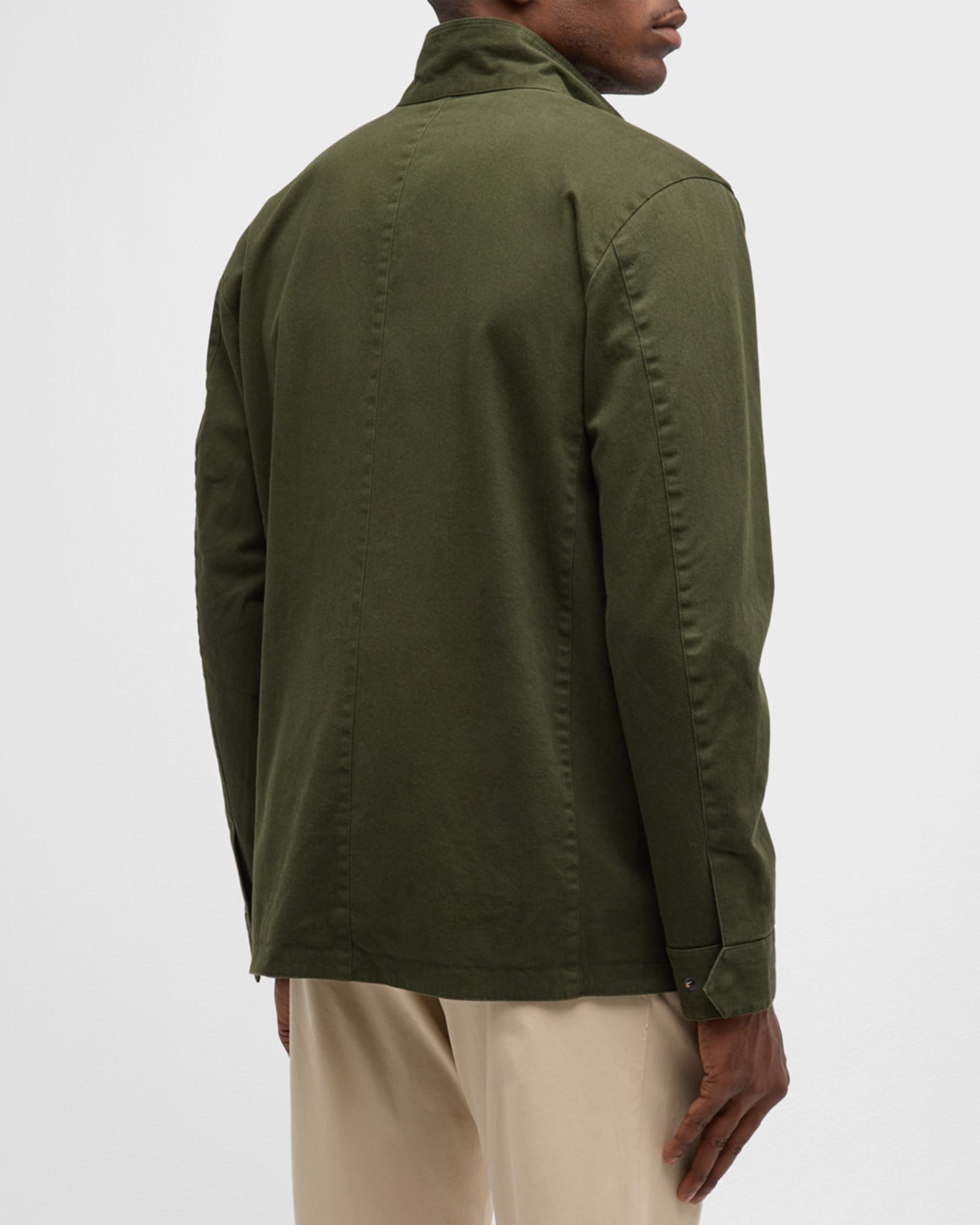 Peter Millar Men's Stowe Reversible Safari Jacket | Neiman Marcus