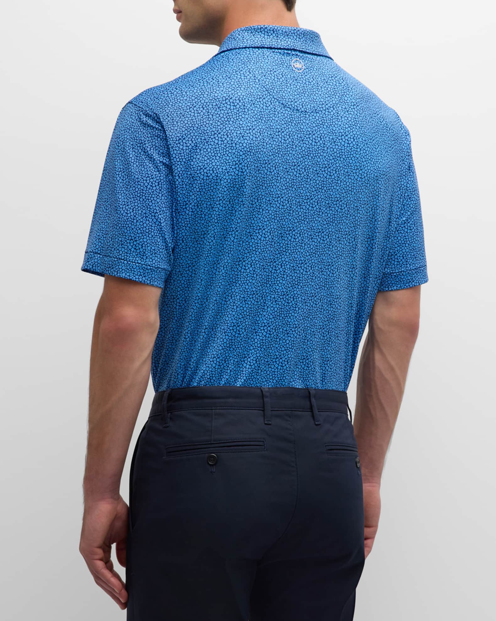 Peter Millar Men's Luck of the Irish Performance Jersey Polo | Neiman ...