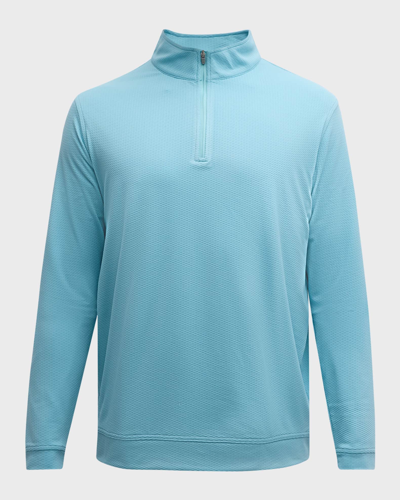Peter Millar Men's Perth Performance Quarter-Zip Sweater | Neiman Marcus