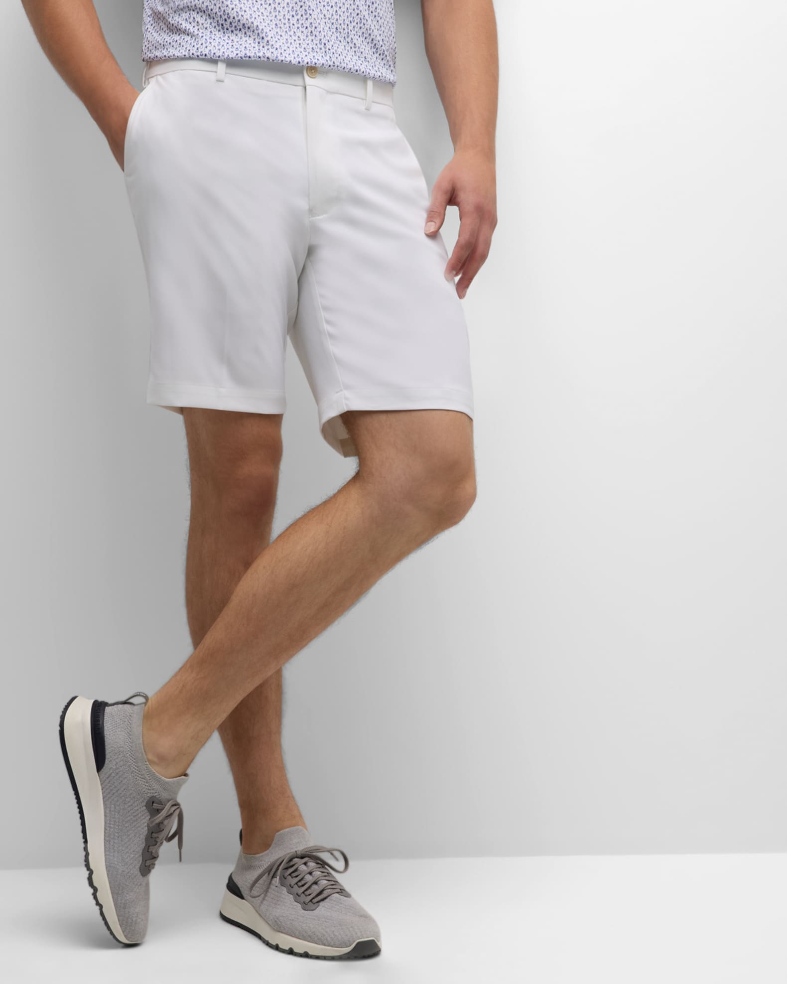 Peter Millar Men's Salem Performance Shorts | Neiman Marcus