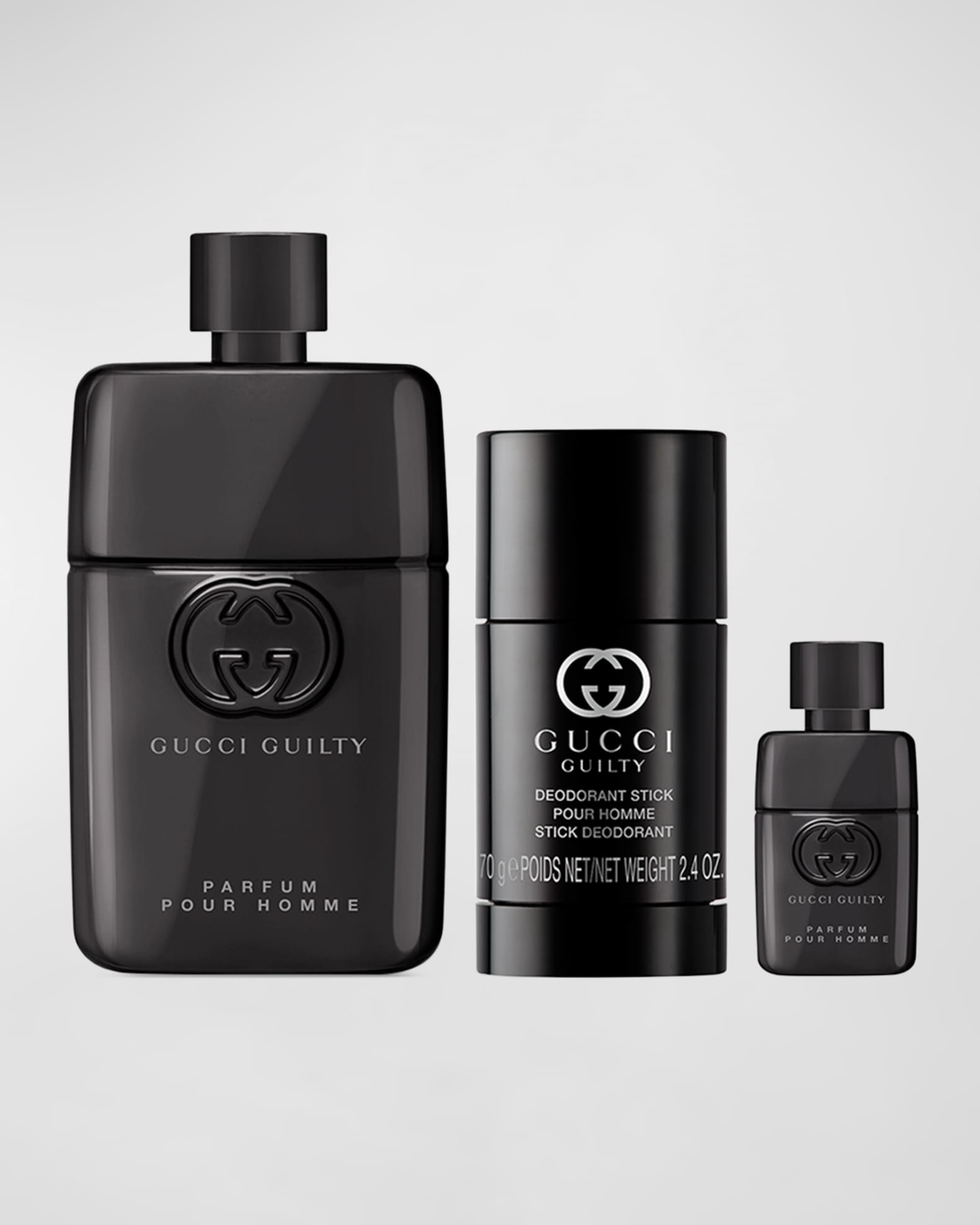 Gucci Gucci Men's 3-Piece Guilty Parfum Spring Gift Set | Neiman Marcus