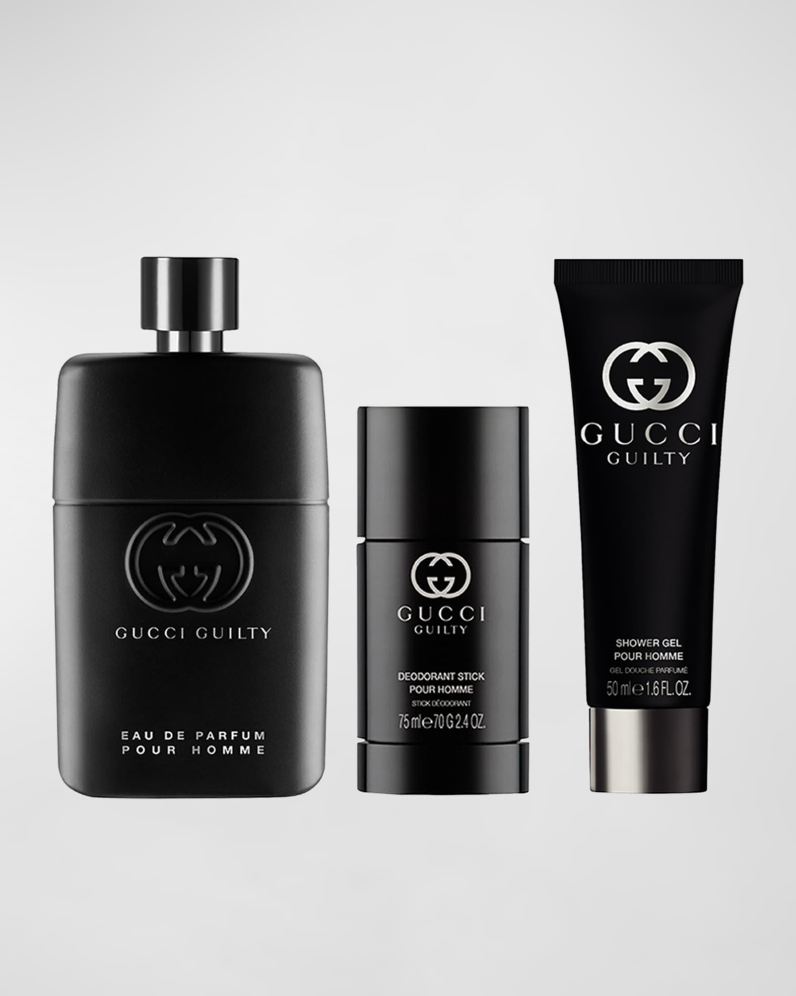 Gucci Gucci Men's 3-Piece Guilty Eau de Parfum Spring Gift Set | Neiman ...