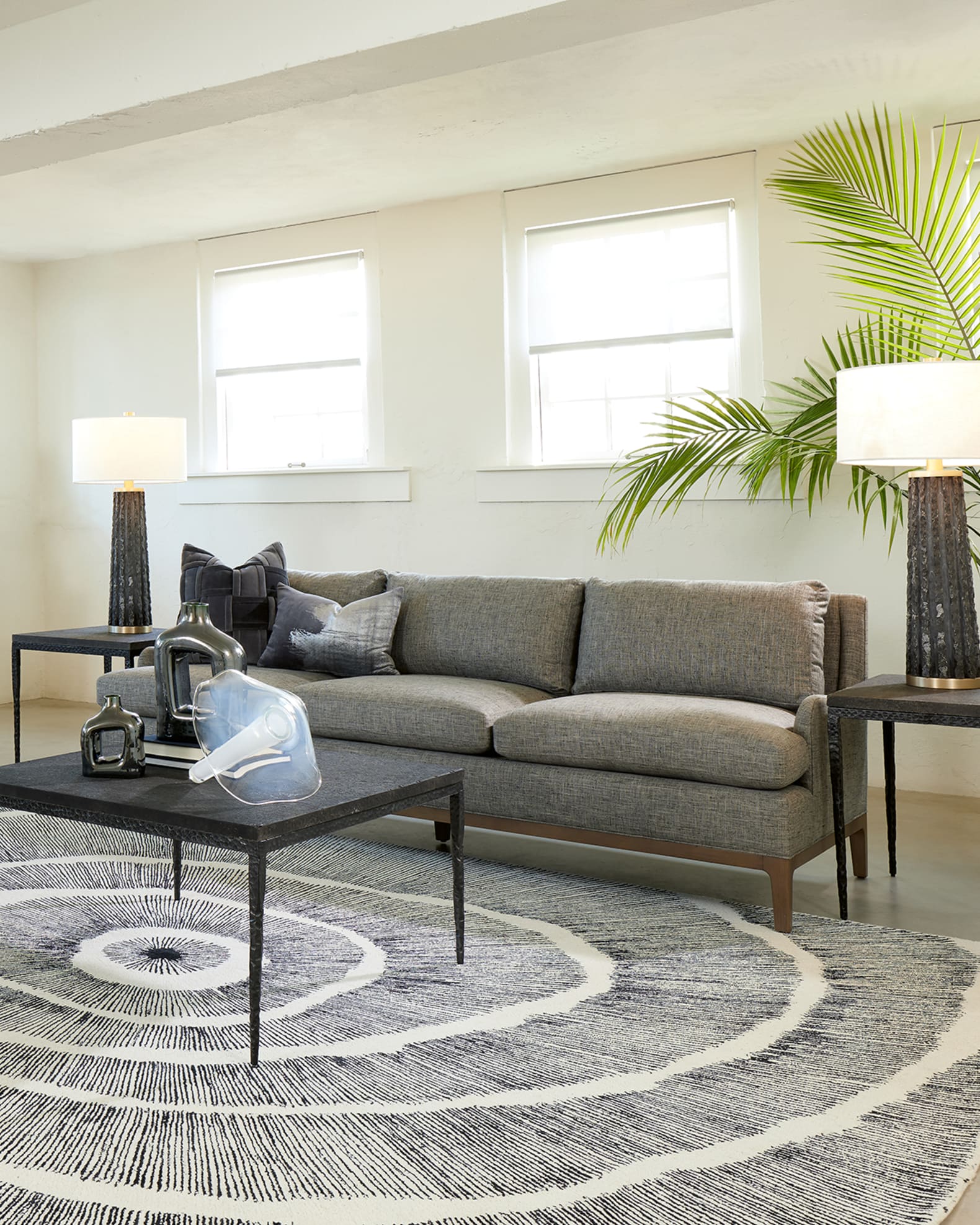 Global Views Laguna Sofa, 90" | Neiman Marcus
