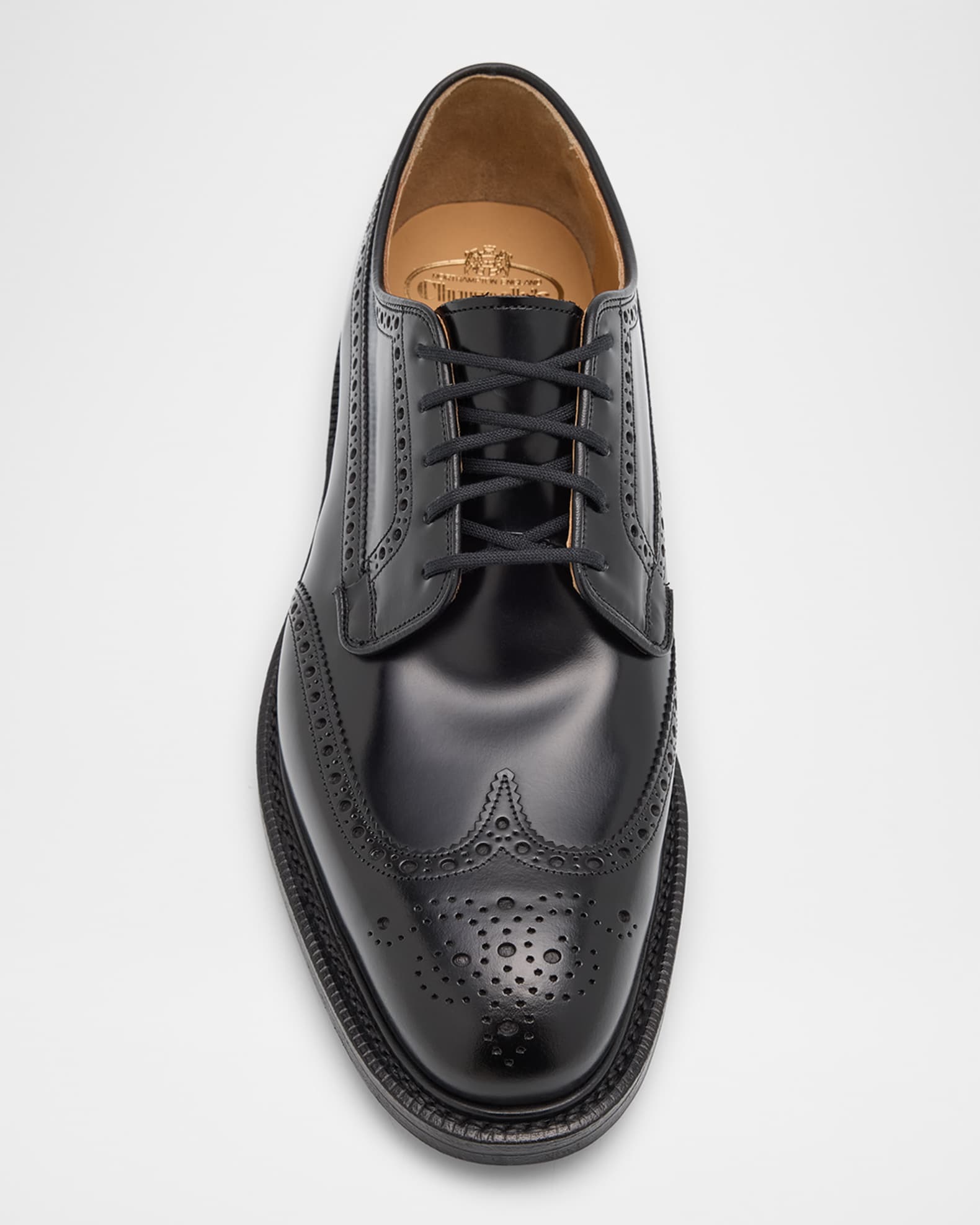Church's Men's Grafton Wingtip Brogue Leather Derby Shoes | Neiman Marcus