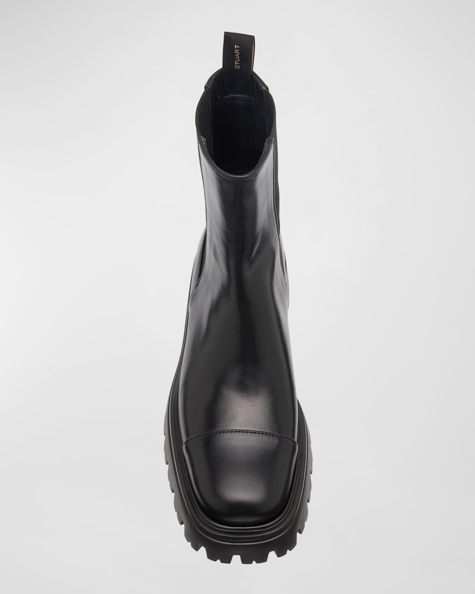 Emerson Cap-Toe Leather Chelsea Boots | Neiman Marcus