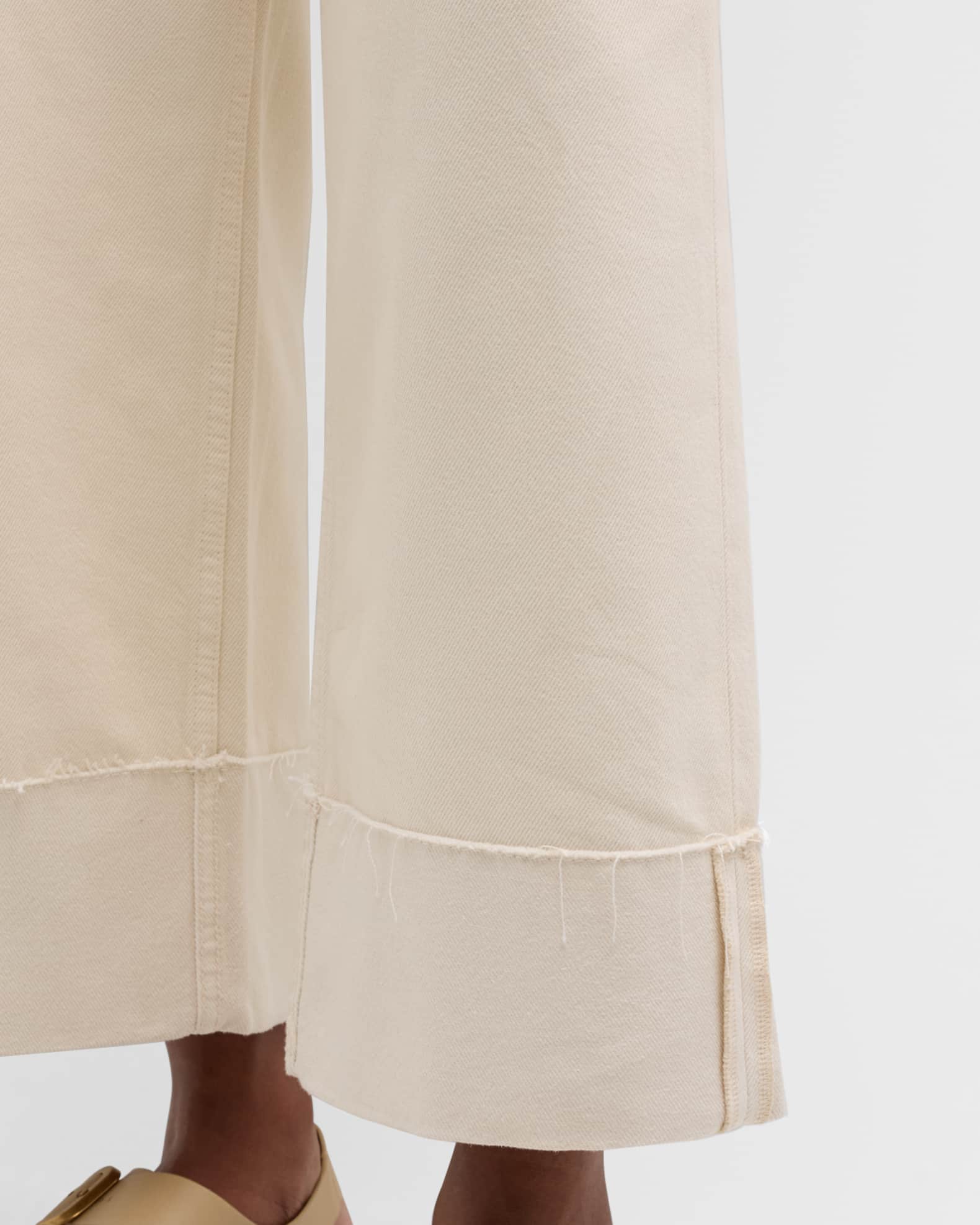 Rag & Bone Andi Wide-Leg Cuffed Jeans | Neiman Marcus