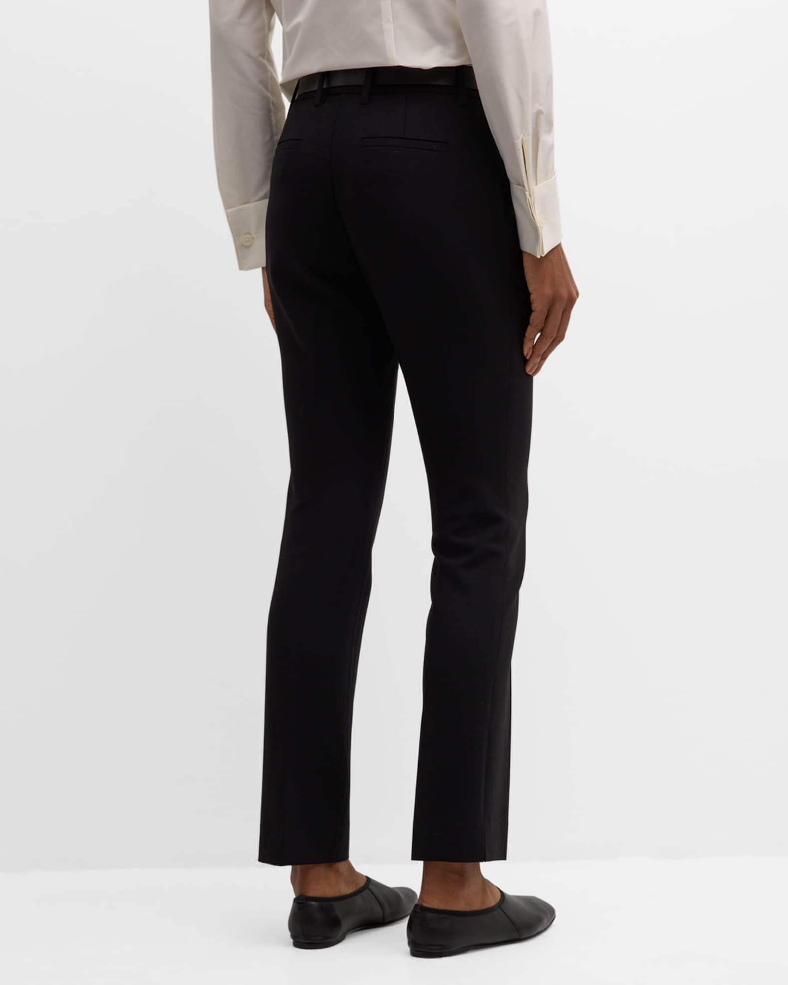 Manhattan Cropped Cigarette Pants | Neiman Marcus