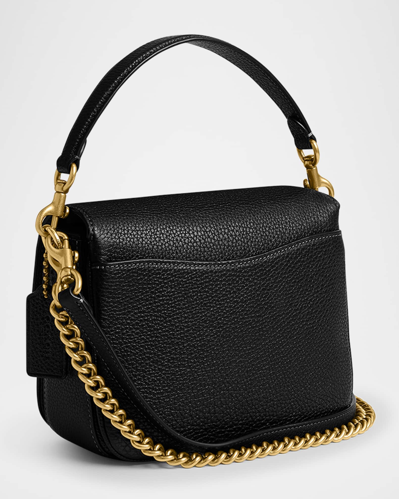 Coach Cassie 19 Polished Pebbled Leather Crossbody Bag | Neiman Marcus