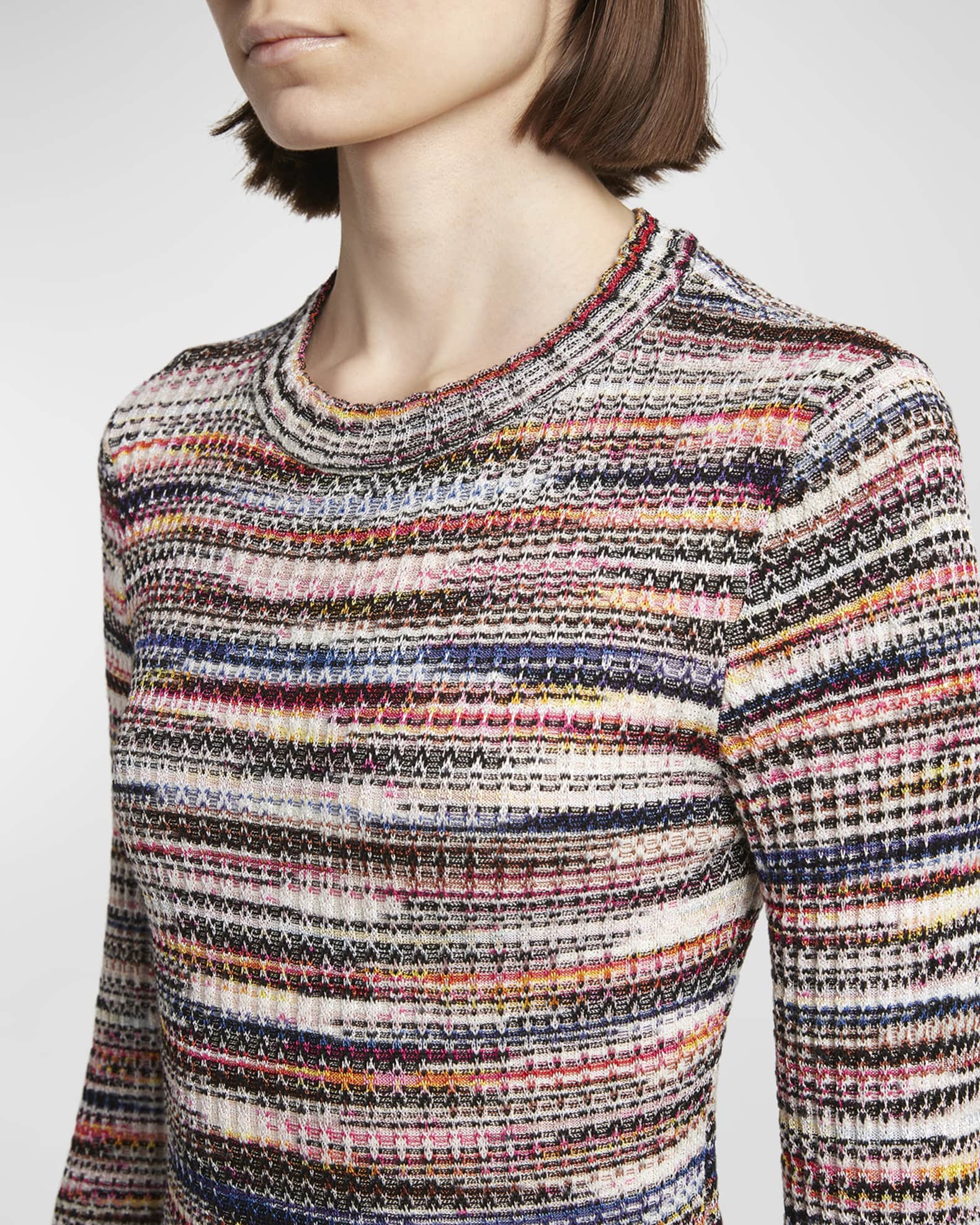 Missoni Heathered Knit Short Dress | Neiman Marcus