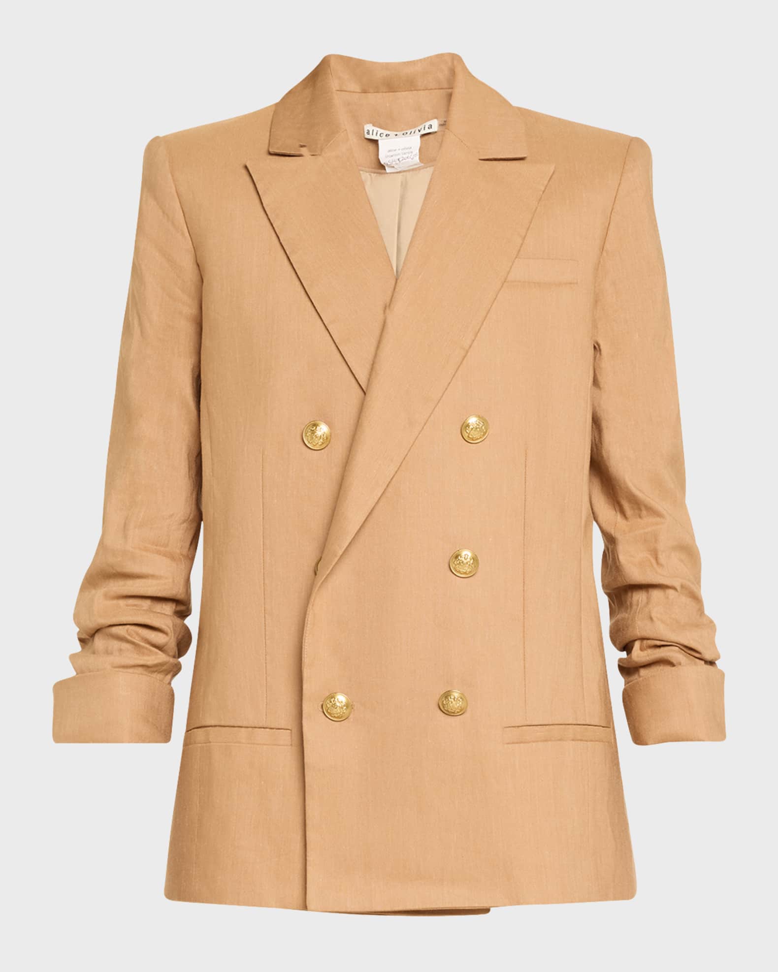 Alice + Olivia Anthony Double-Breasted Blazer | Neiman Marcus