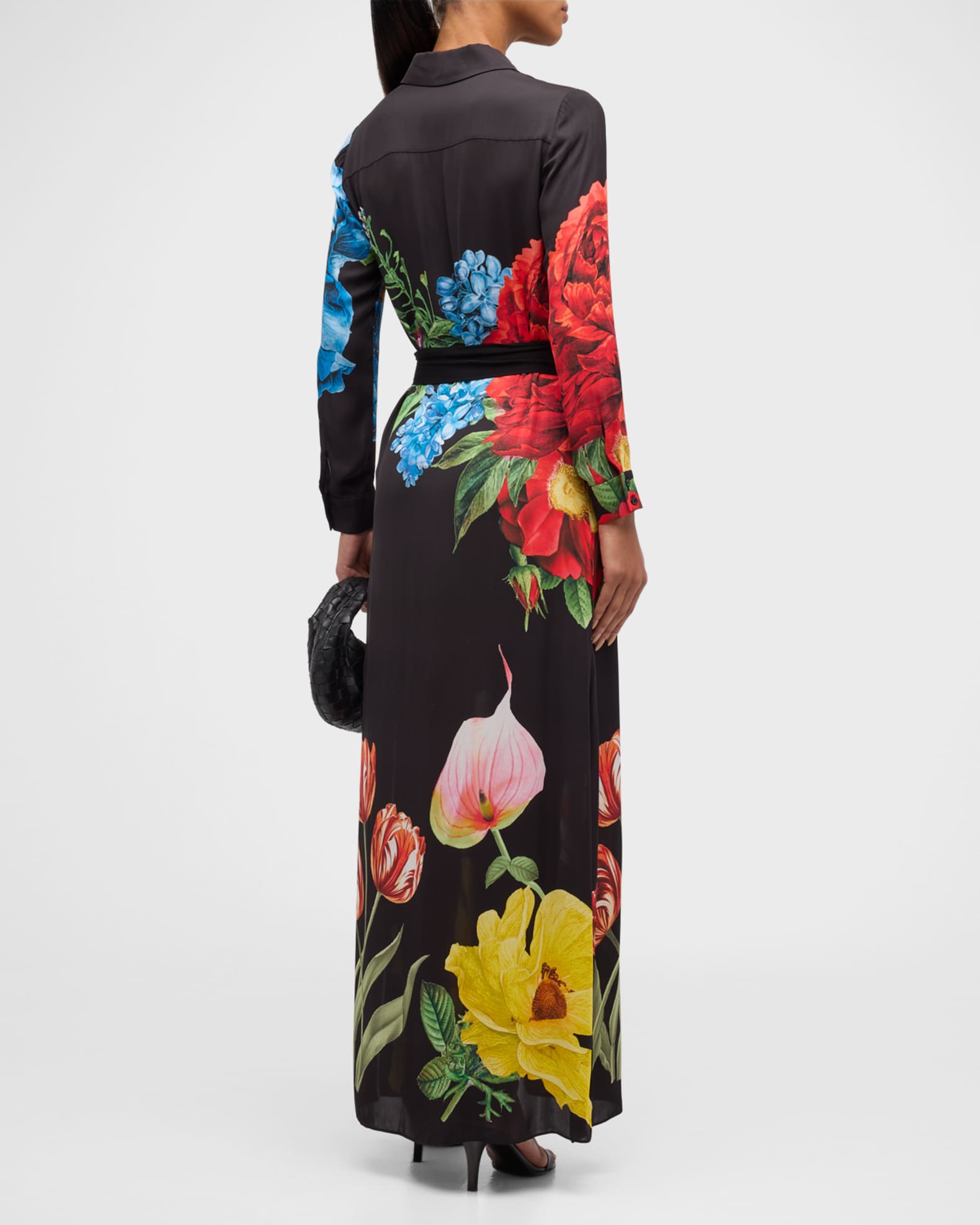 Alice + Olivia Le Parisien Chassidy Maxi Shirtdress | Neiman Marcus