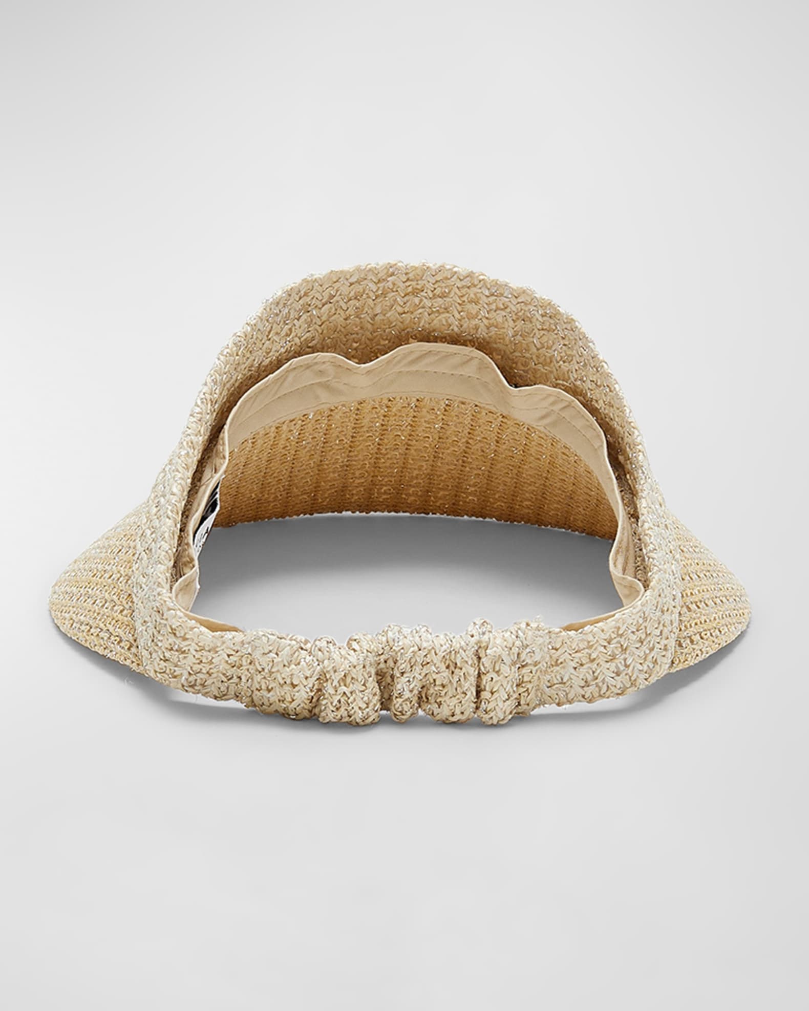 Eugenia Kim Micky Woven Visor | Neiman Marcus