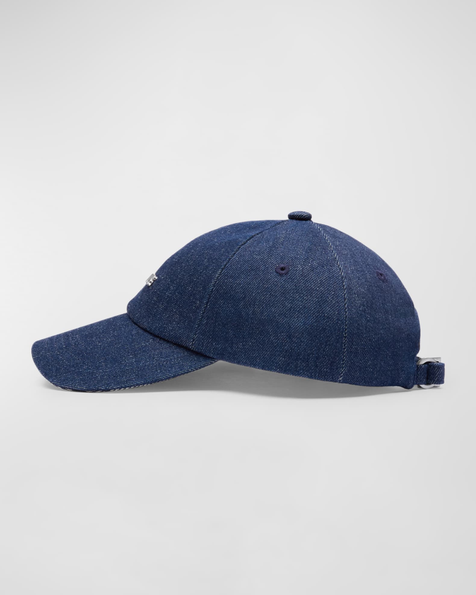 Jacquemus Le Casquette Gadjo Denim Baseball Hat | Neiman Marcus