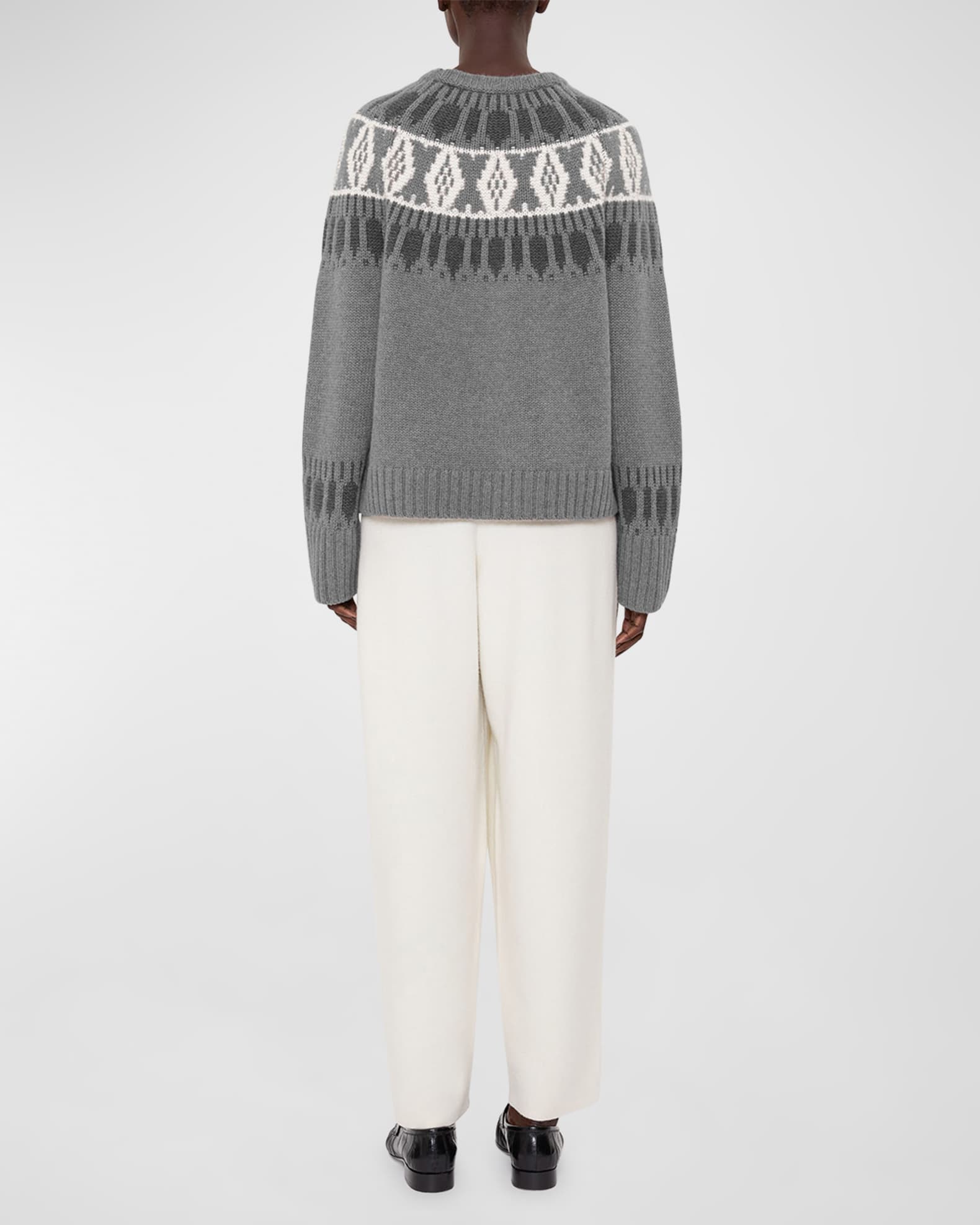 arch4 Jackson Cashmere Fair Isle Sweater | Neiman Marcus
