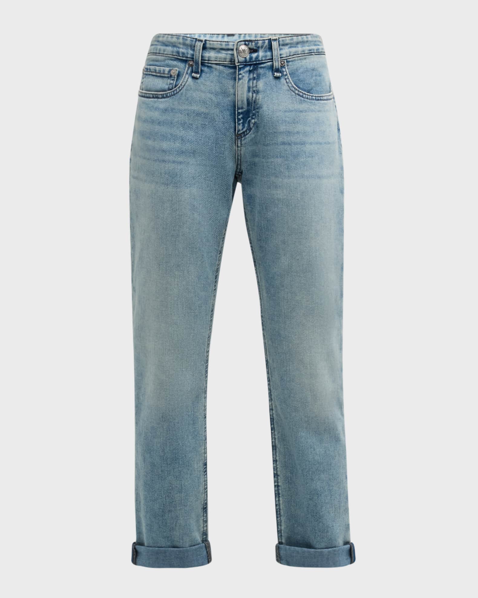 Rag & Bone Dre Low-Rise Slim Boyfriend Jeans | Neiman Marcus