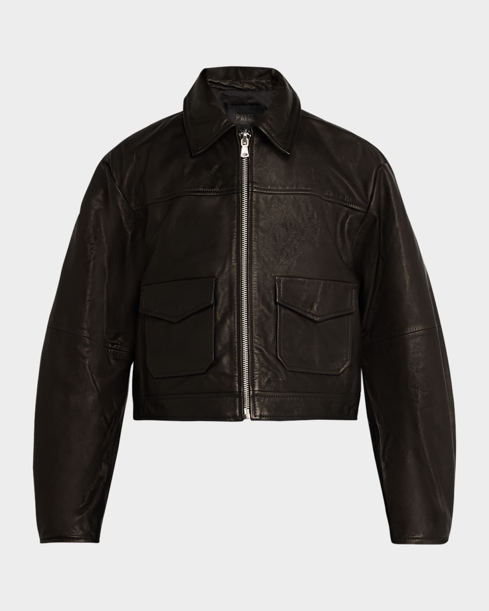 PAIGE Clyde Leather Jacket | Neiman Marcus