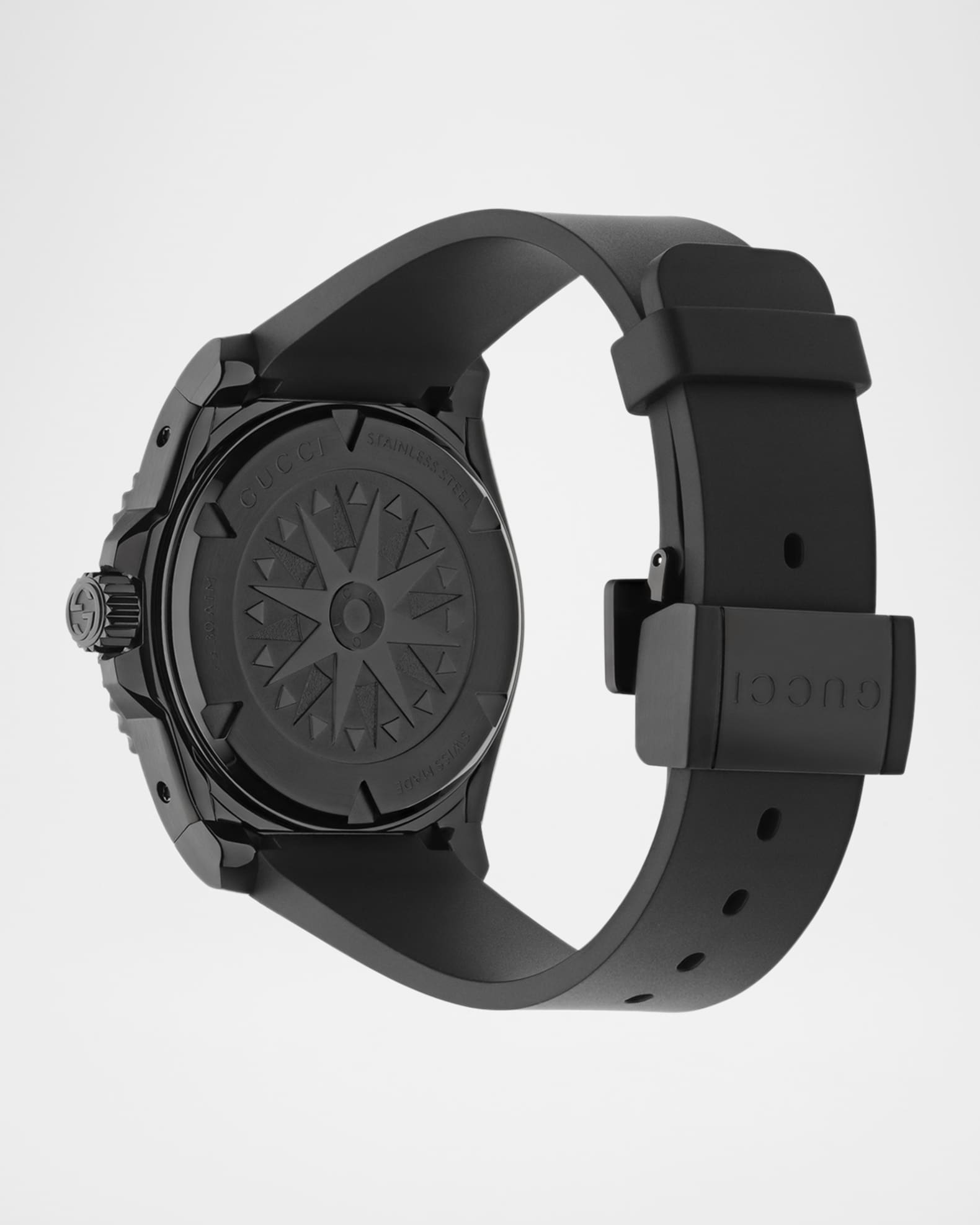 Gucci Gucci Dive Rubber-Strap Watch, 40mm | Neiman Marcus