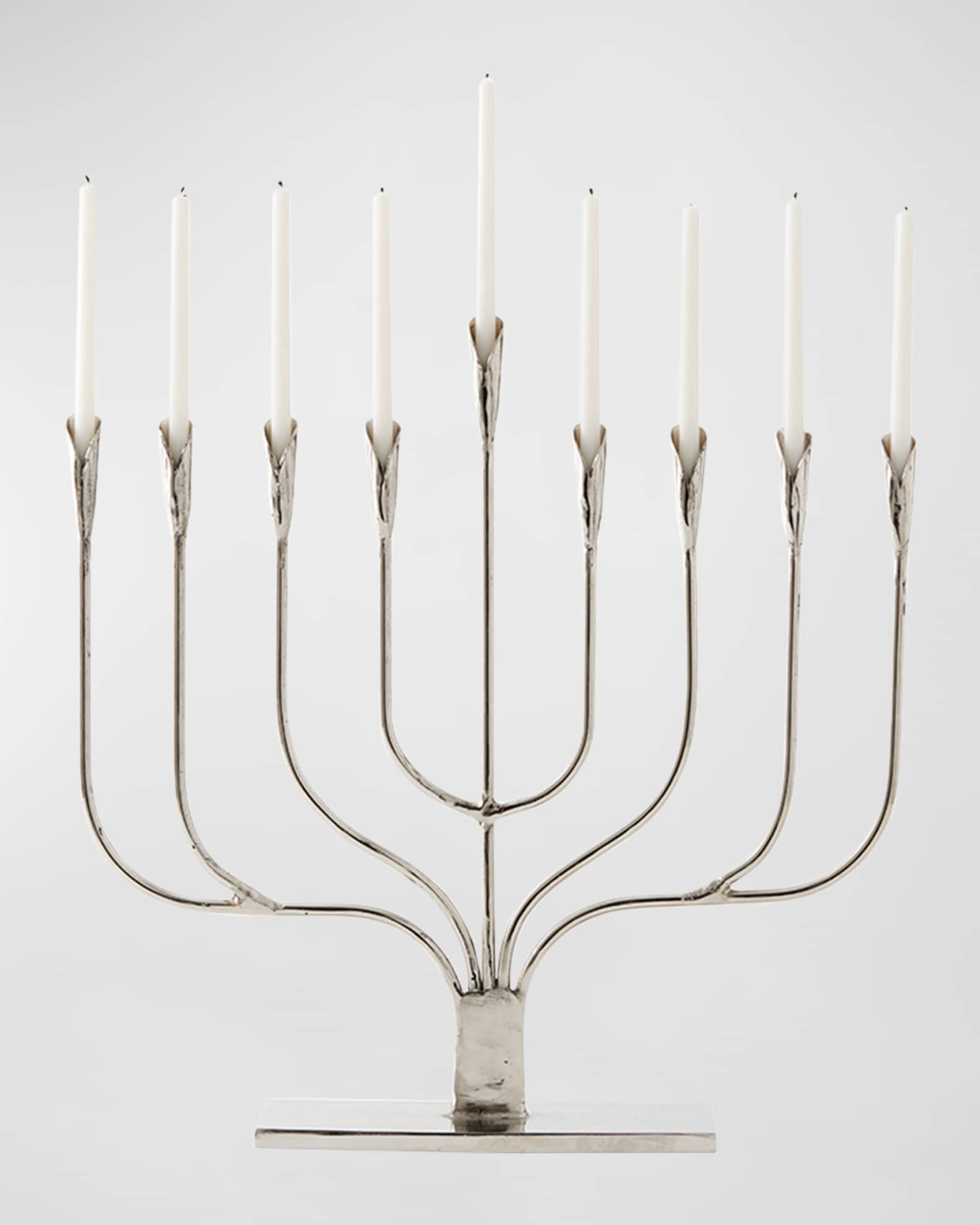 Jan Barboglio Cast-Iron Menorah | Neiman Marcus