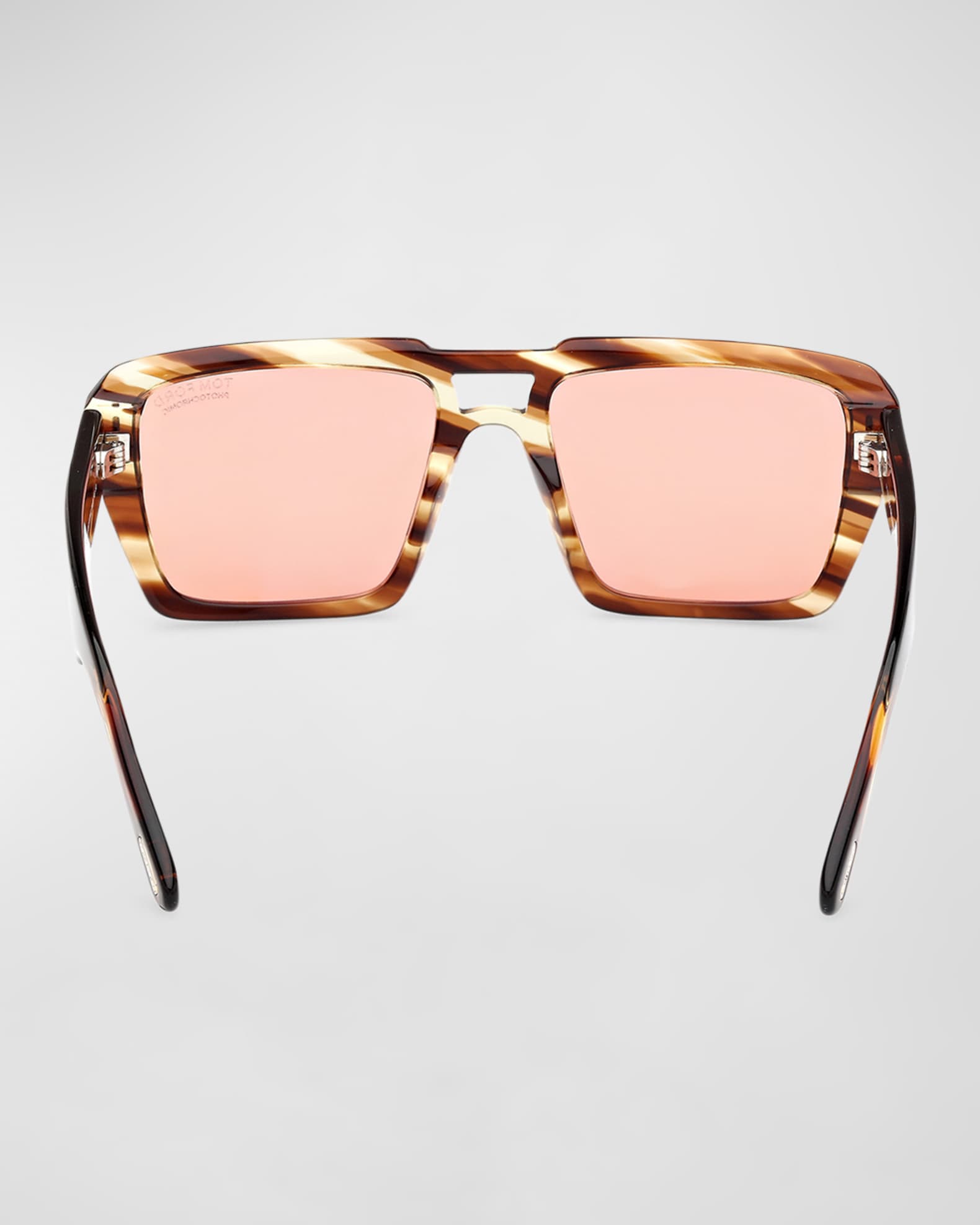 TOM FORD Men's Redford Photochromic Acetate Rectangle Sunglasses ...