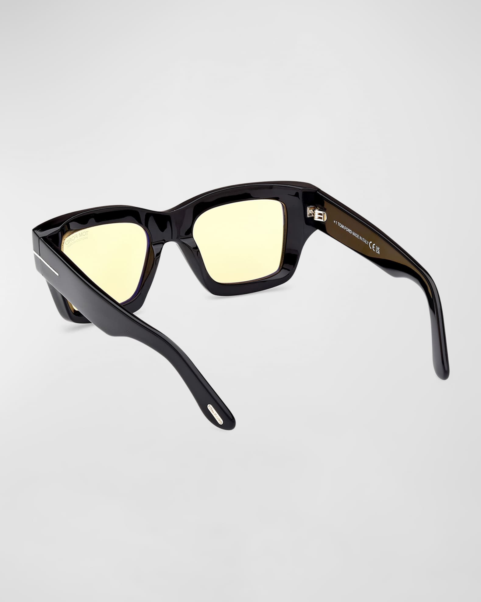 TOM FORD Men's Ilias Photochromic Acetate Square Sunglasses | Neiman Marcus