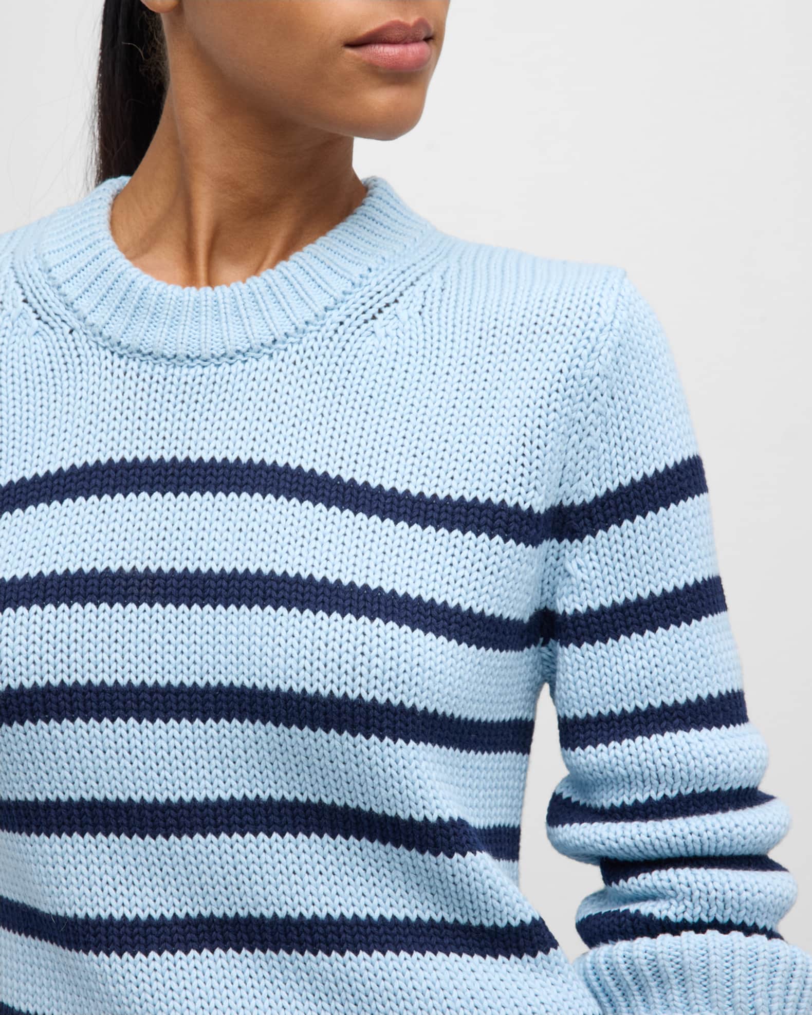 Rails Alise Striped Cotton Sweater | Neiman Marcus